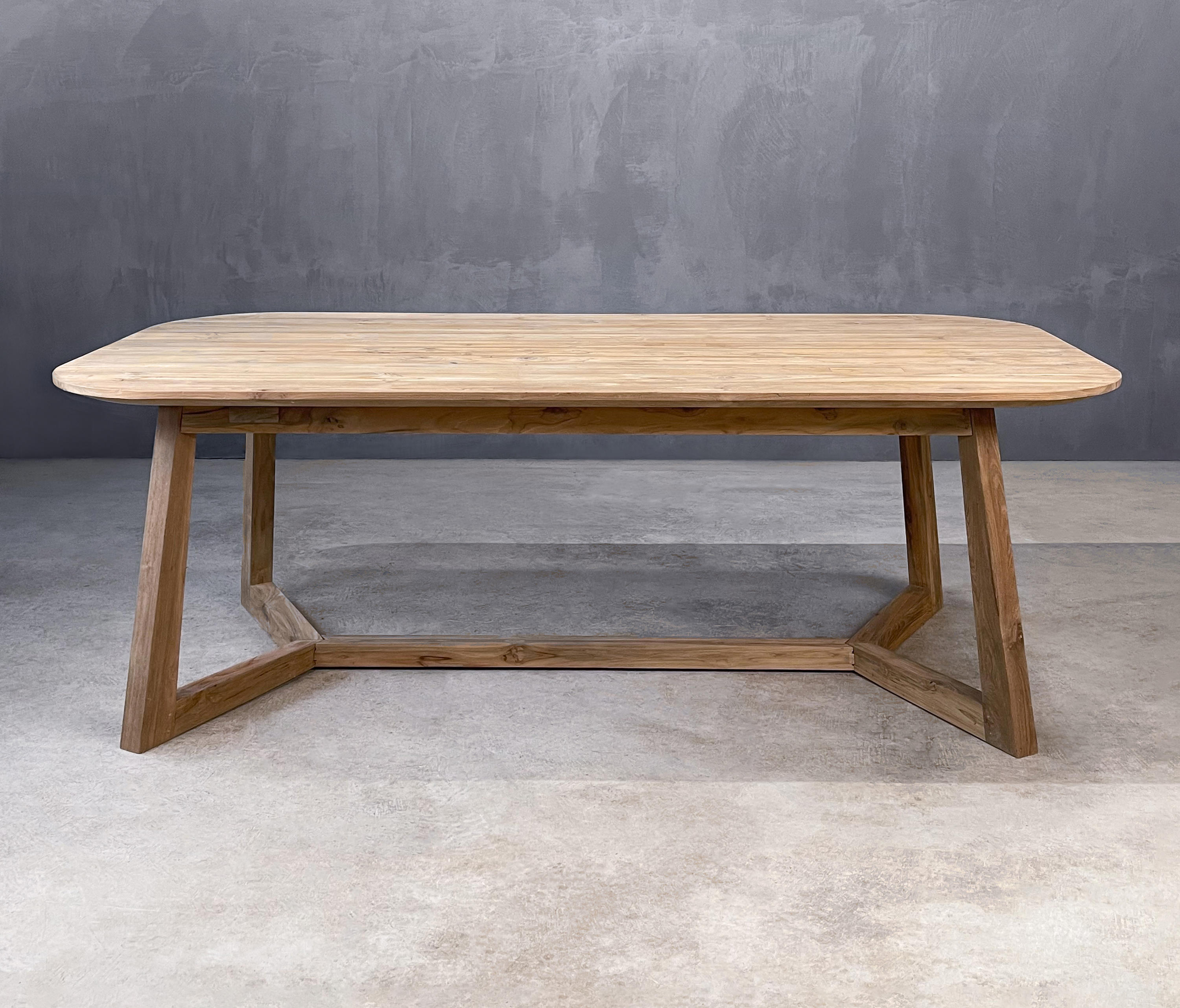 Slow Reclaimed | Shouganai 220 Dining Table Reclaimed Teak | Architonic