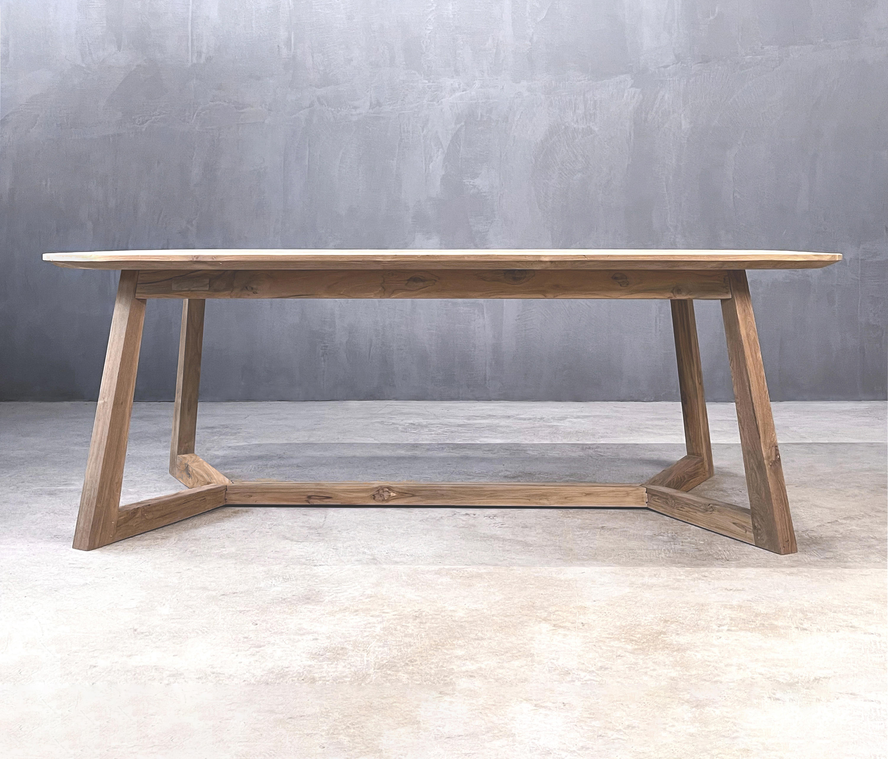 Slow Reclaimed | Shouganai 220 Dining Table Reclaimed Teak | Architonic