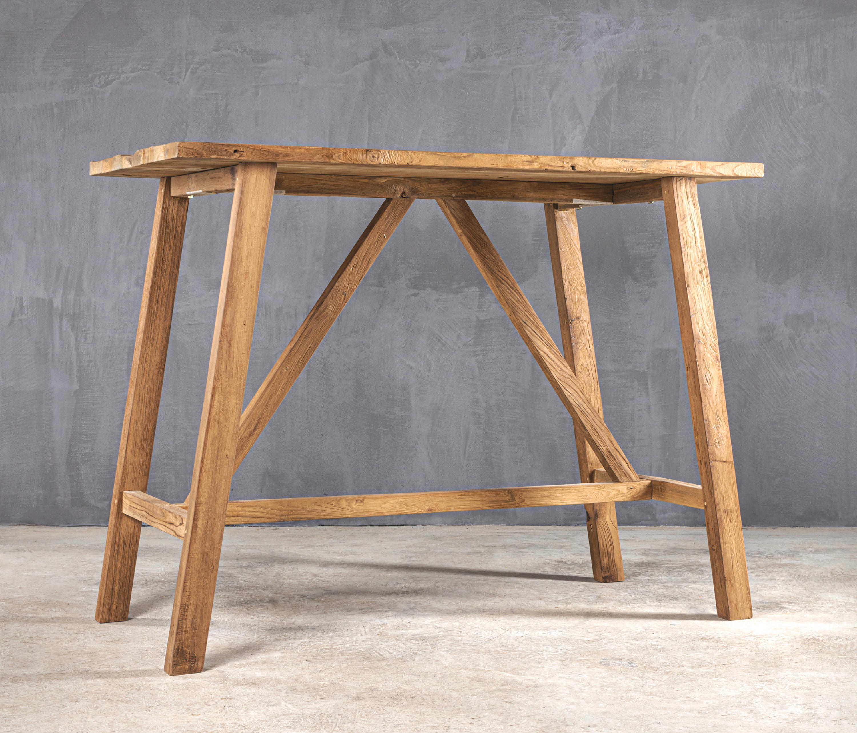 Slow Reclaimed | Toji 140 Bar Table Reclaimed Teak | Architonic
