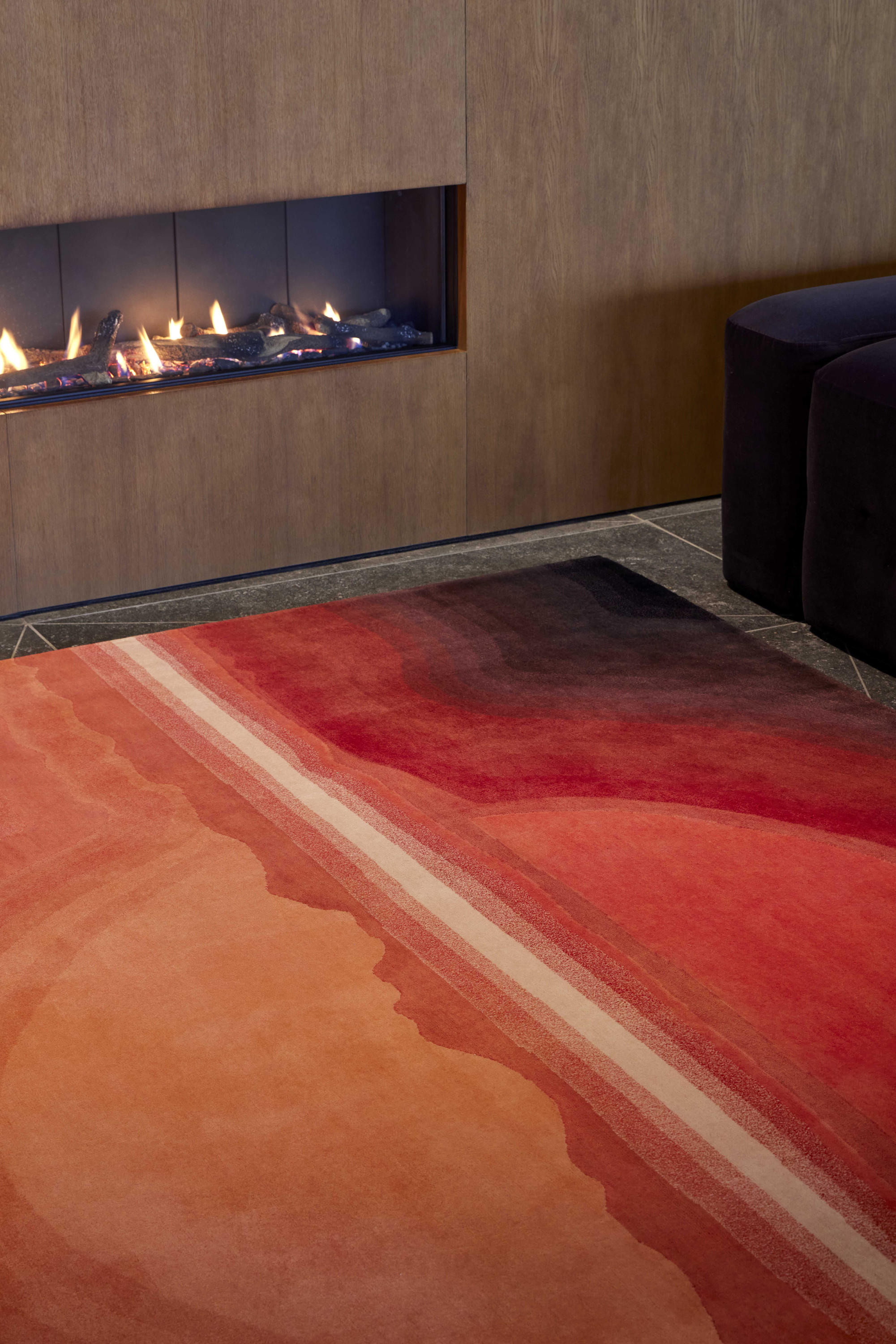 SUNSET RUG RED - Rugs from GAN | Architonic