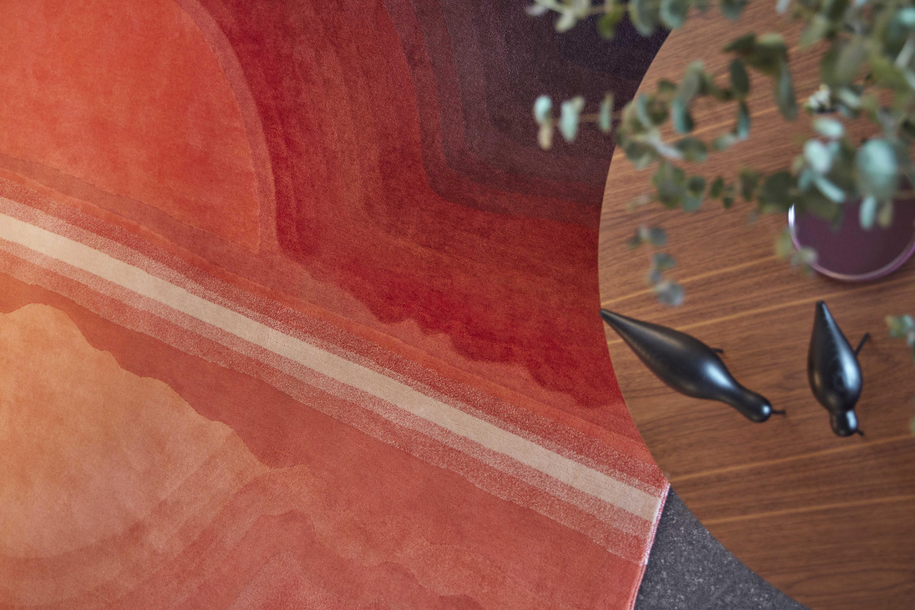 SUNSET RUG RED - Rugs from GAN | Architonic