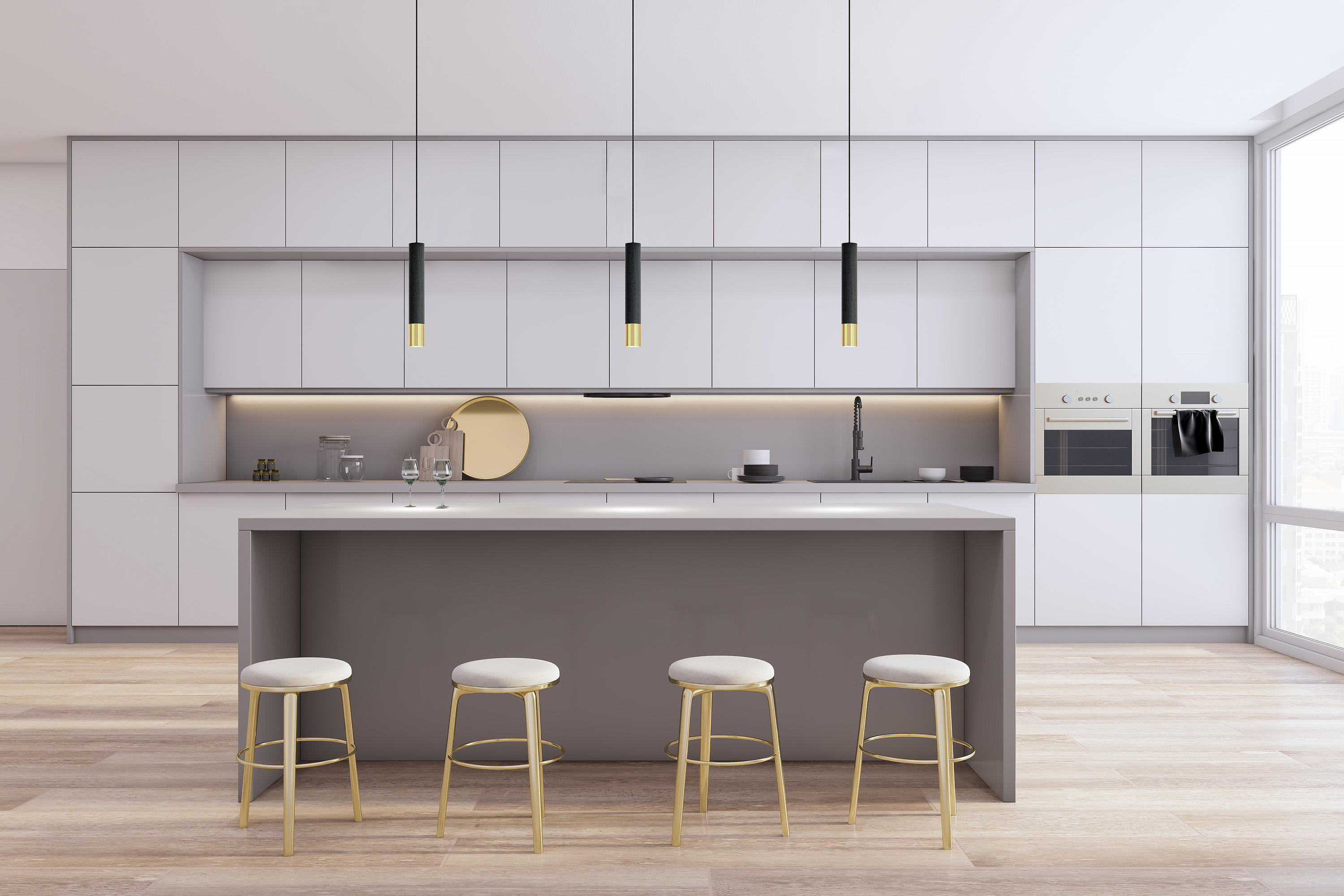 Isle Pendant Light, brown wood, black | Architonic