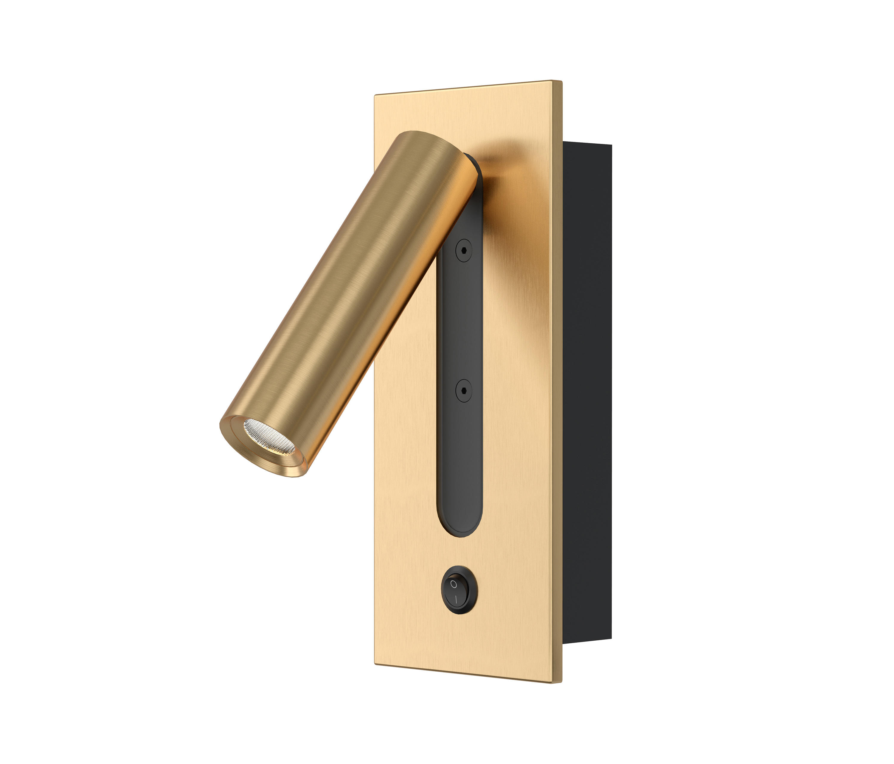 Lugano Wall Light, brass | Architonic