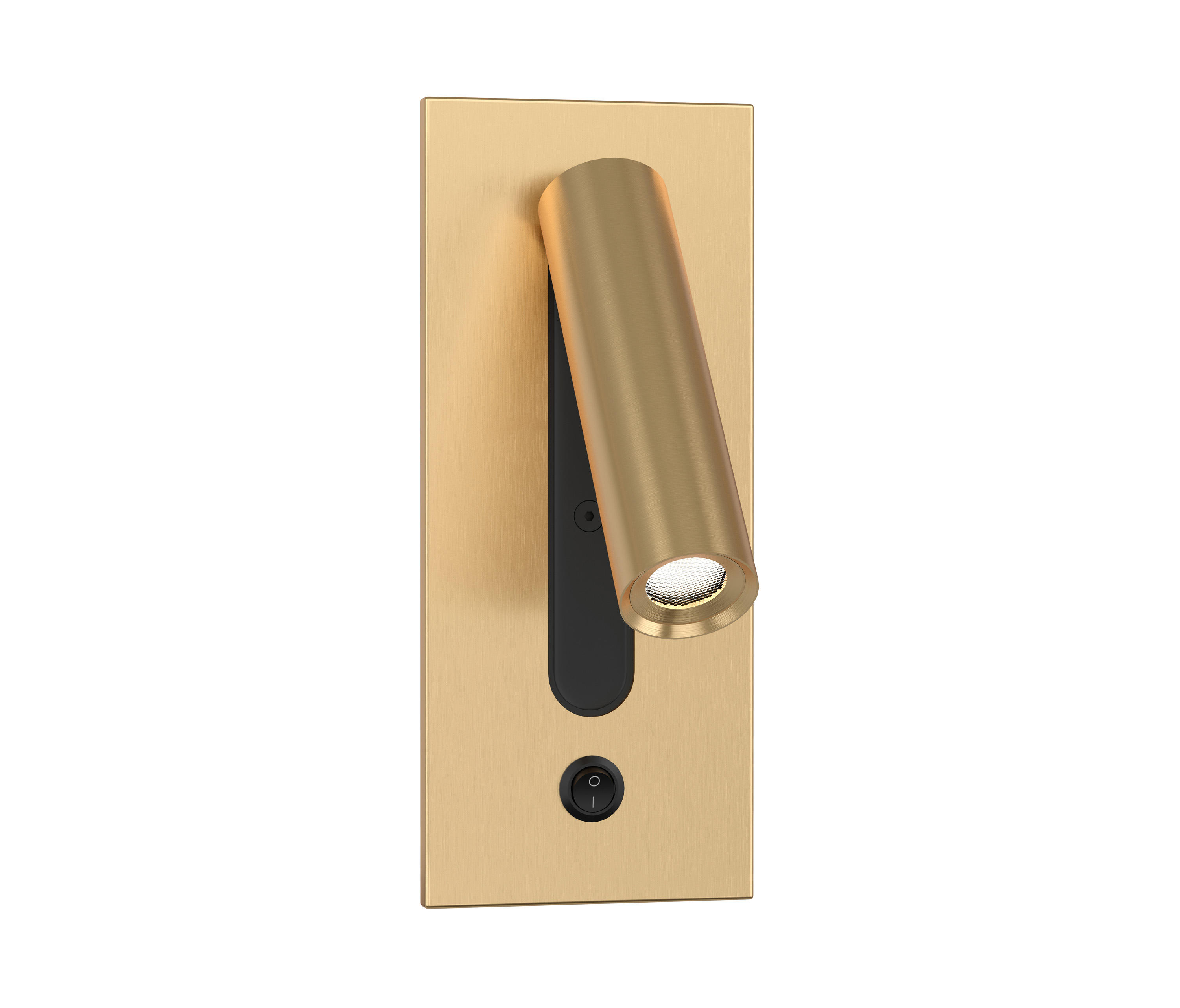 Lugano Wall Light, brass | Architonic