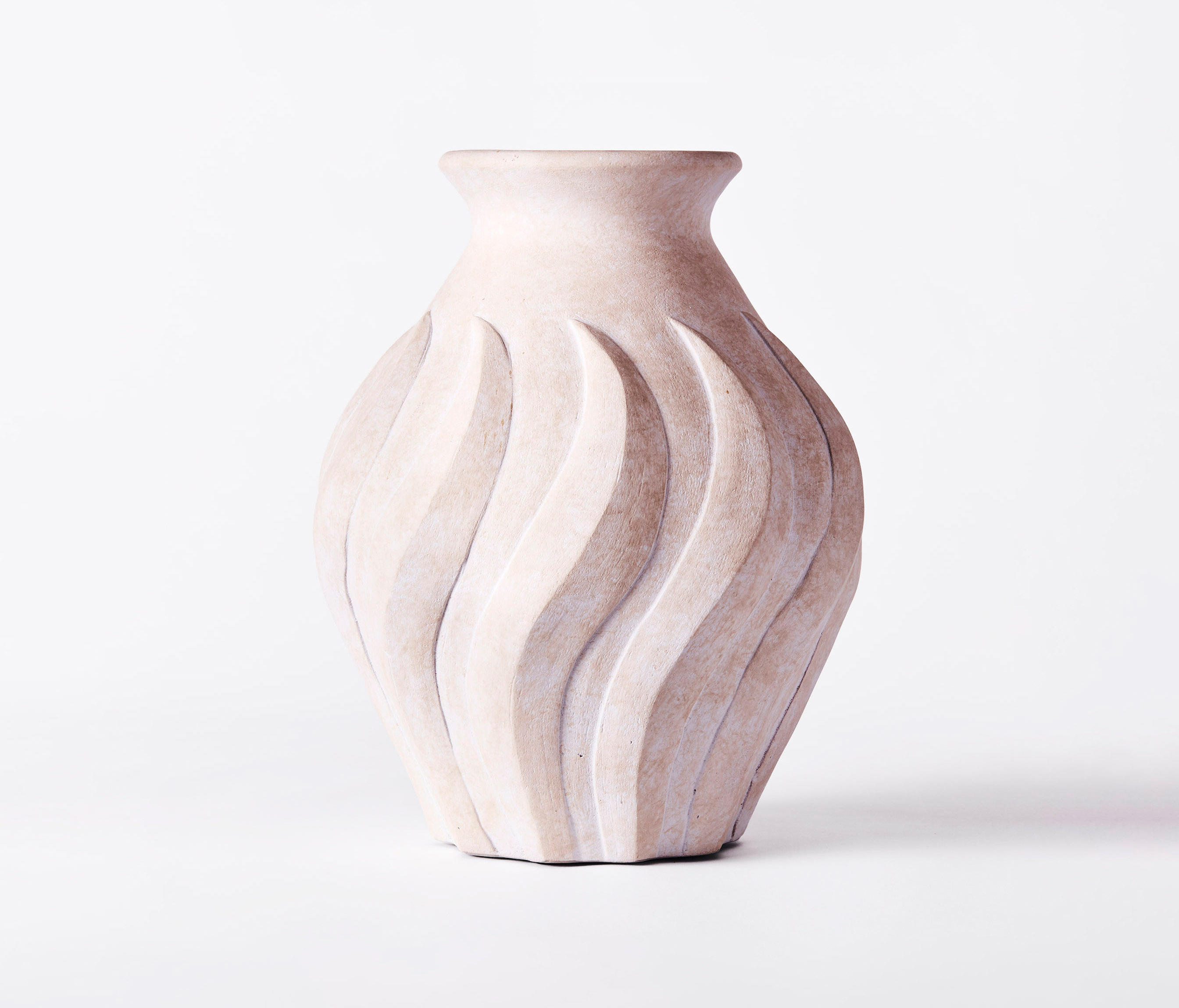 Swirl Vase Large White & designer furniture | Architonic
