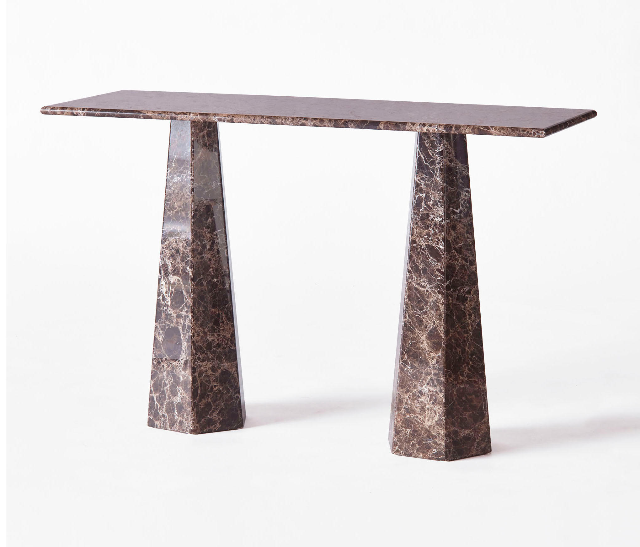 Hexagon Console Dark Emperador | Architonic
