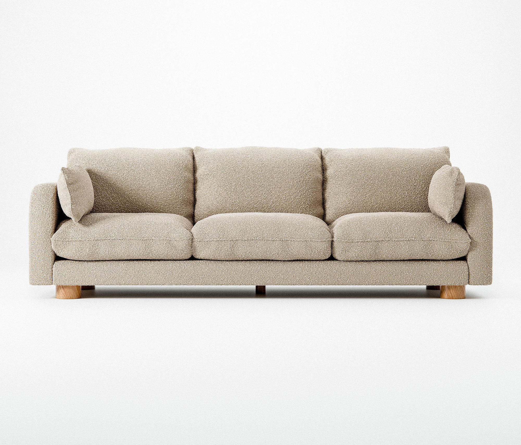 Miles Sofa Boucle Beige | Architonic