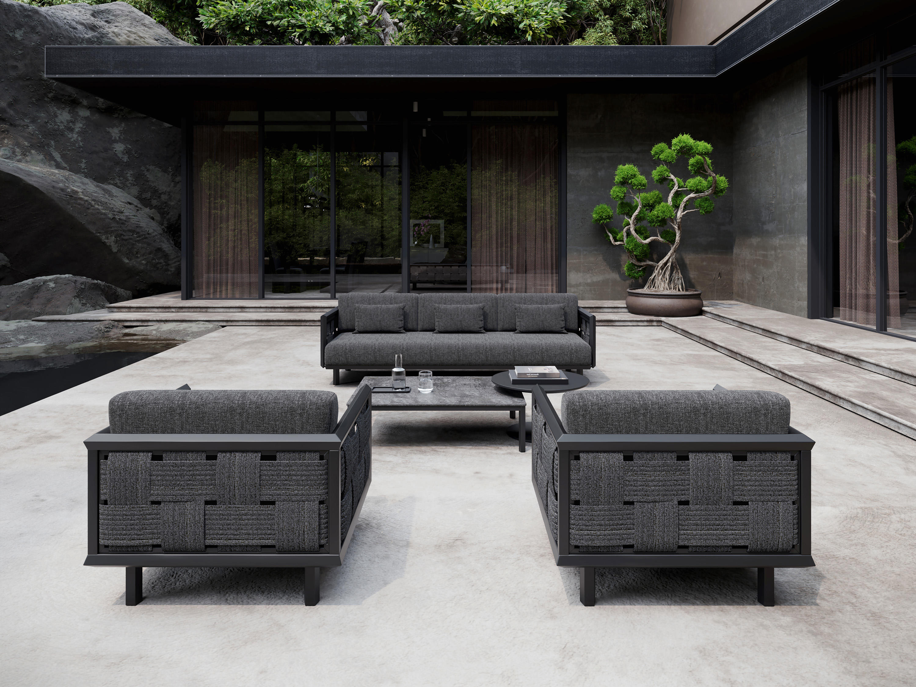 Éclat - Nightfall Round Coffee Table | Architonic