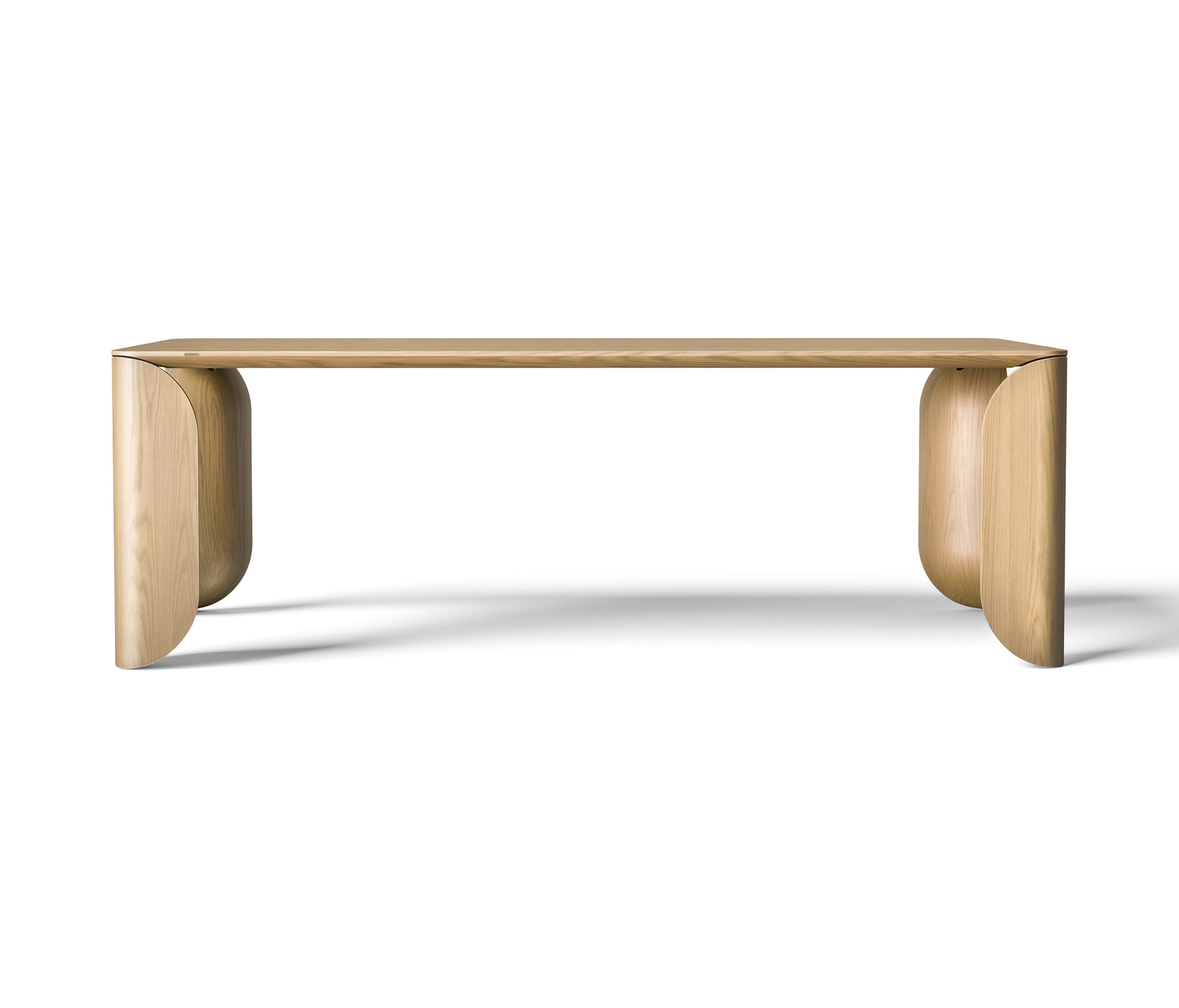 QUARTAM | Rectangular solid wood dining table | Architonic
