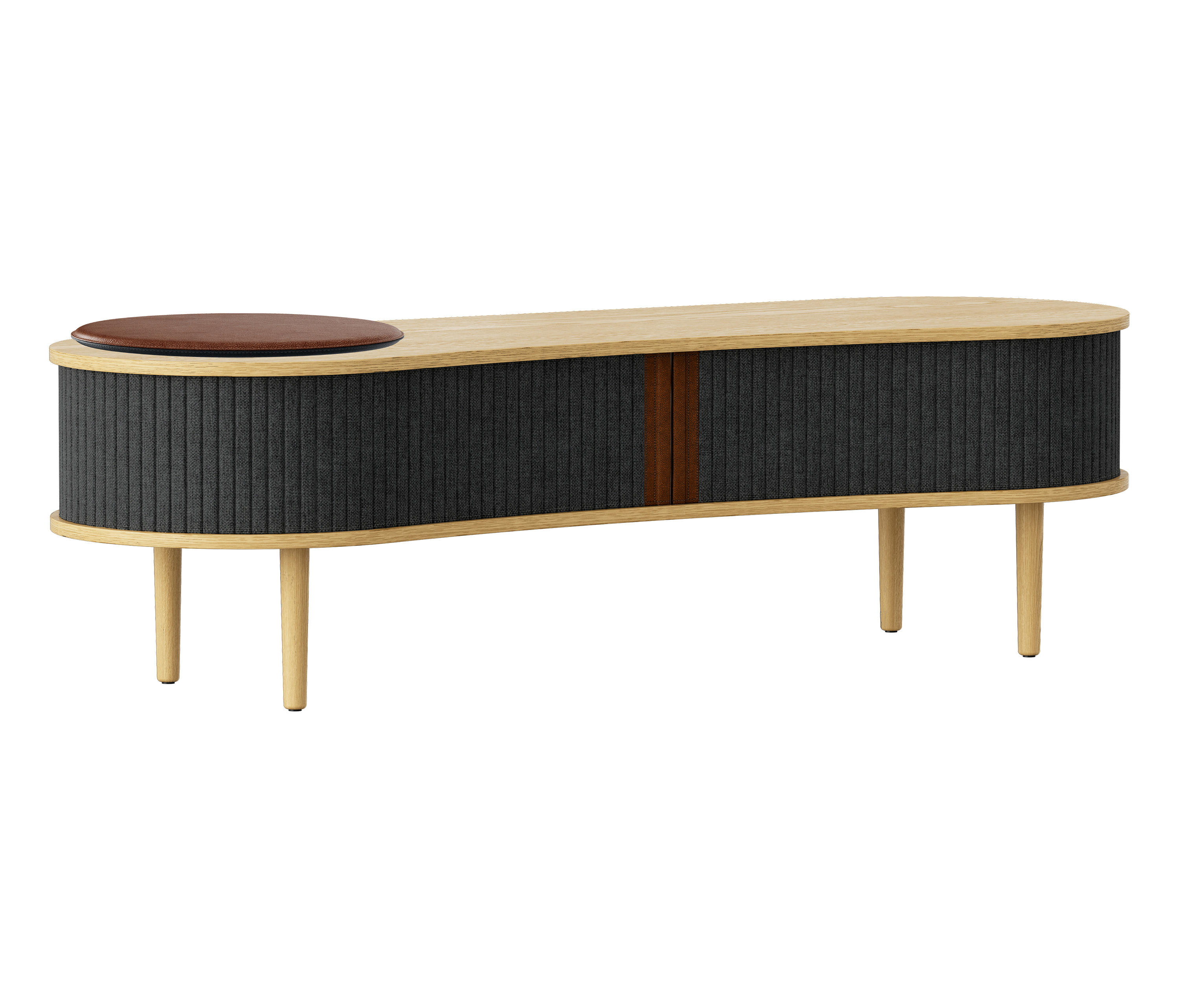 Audacious | TV bench, oak, shadow | Architonic