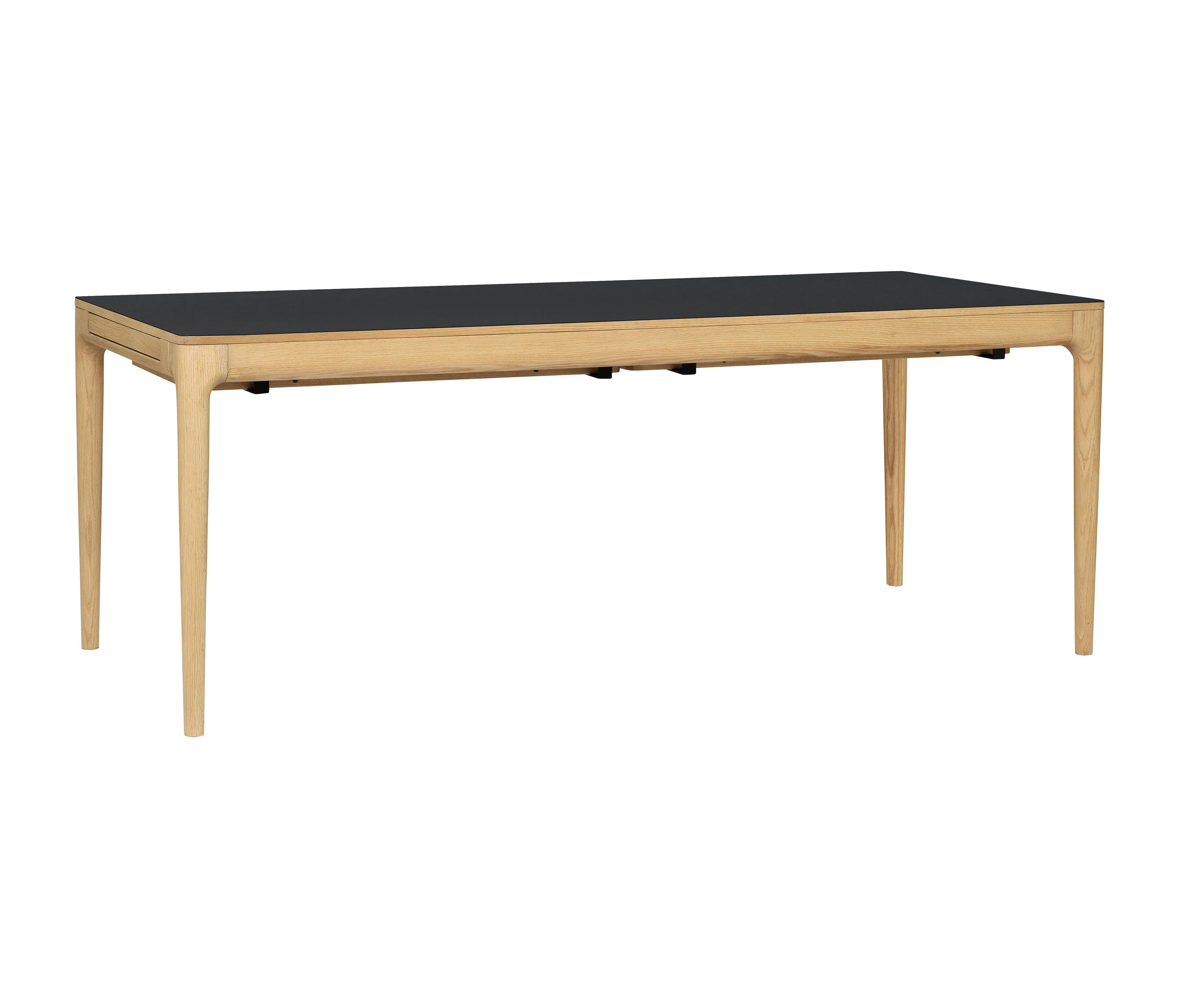 Heart'n'Soul | dining table 200, oak, obsidian black | Architonic