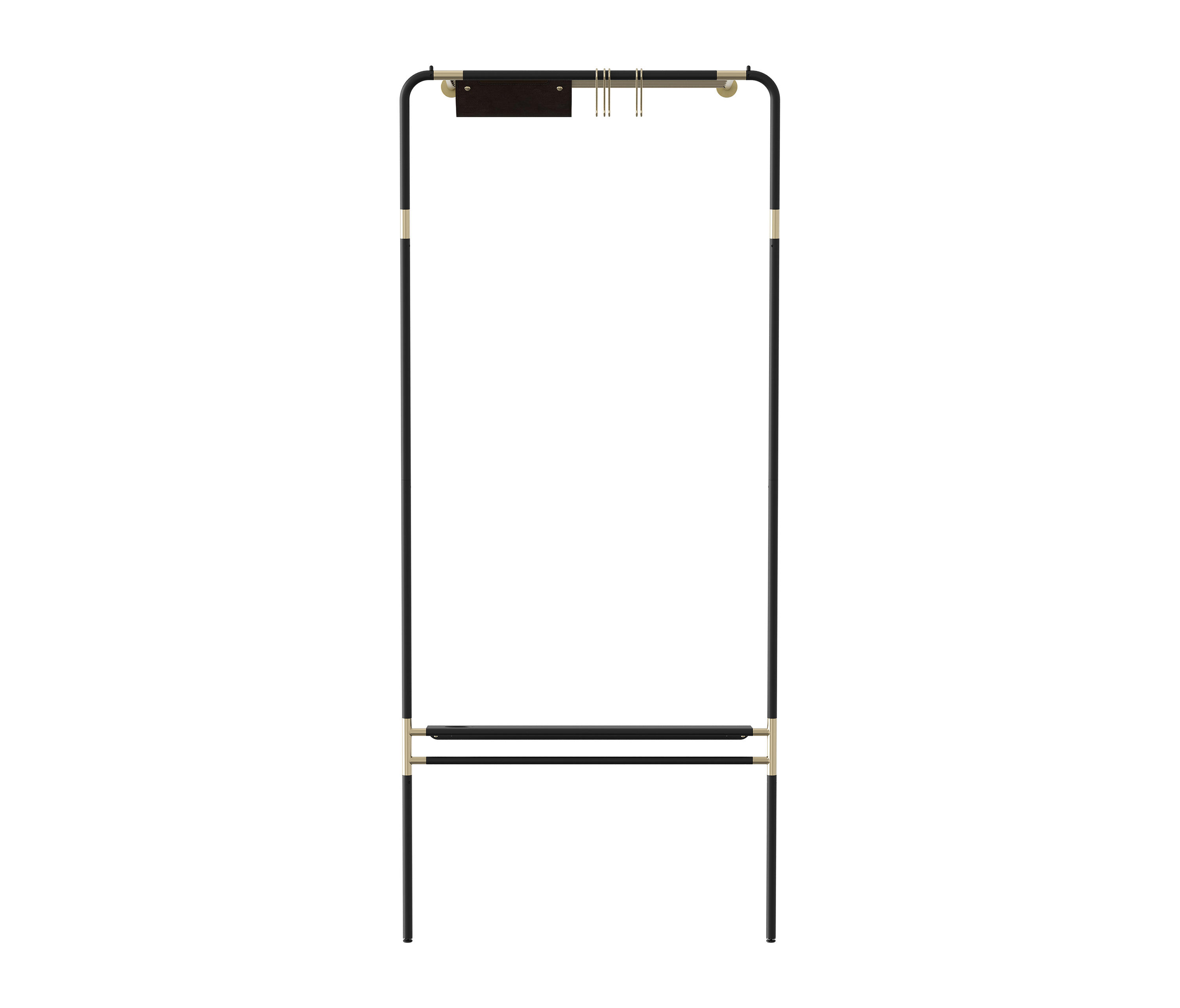 Lean On Me | clothes rack, black | Architonic