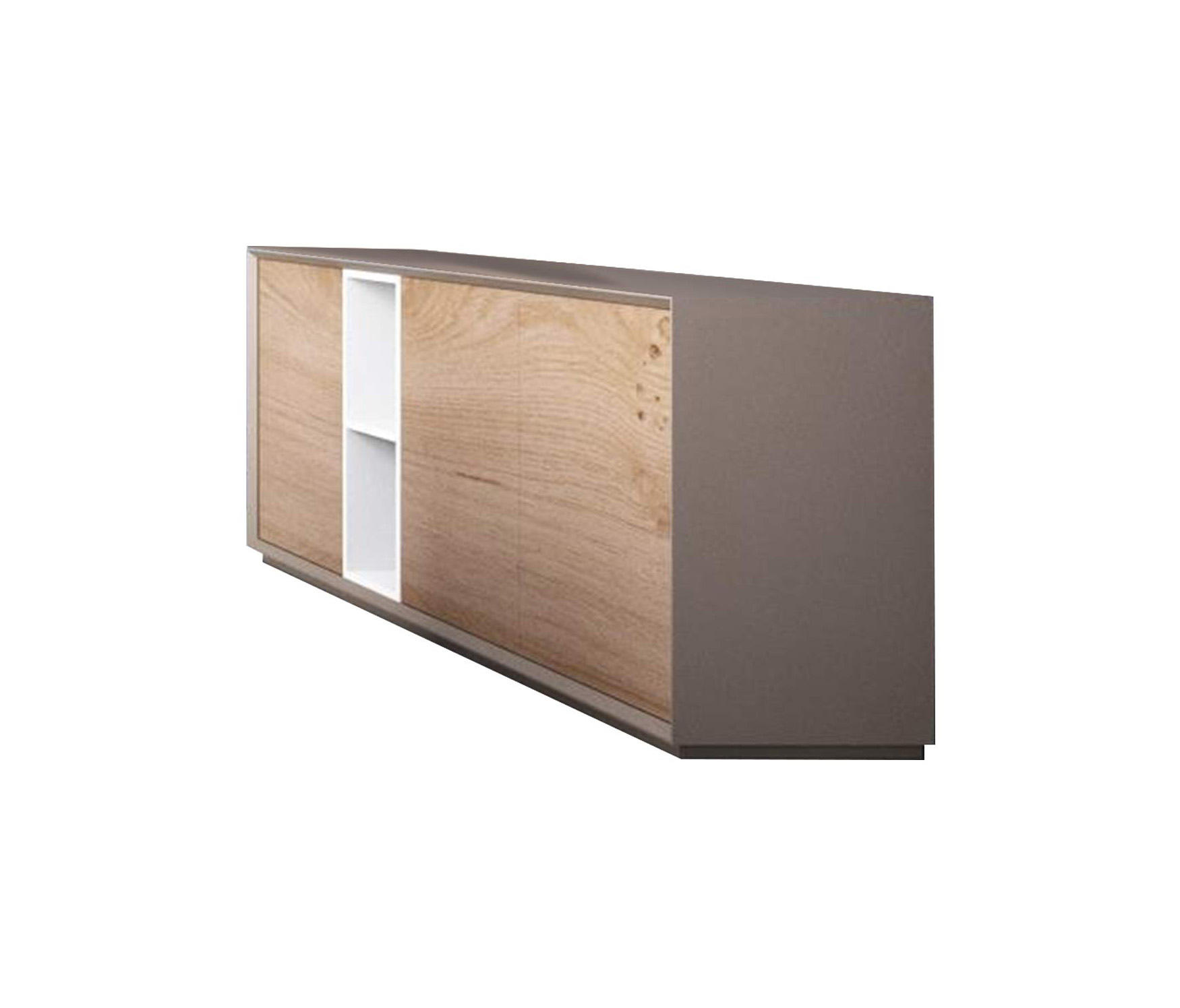 Ralf Cabinet with doors and shelves | Architonic
