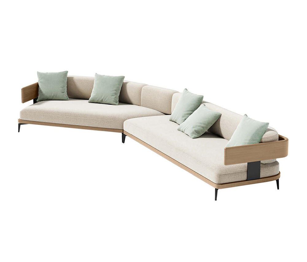 Surf | lounge garden furniture set, 4 pieces - with lounge & cuddly cushions | Architonic