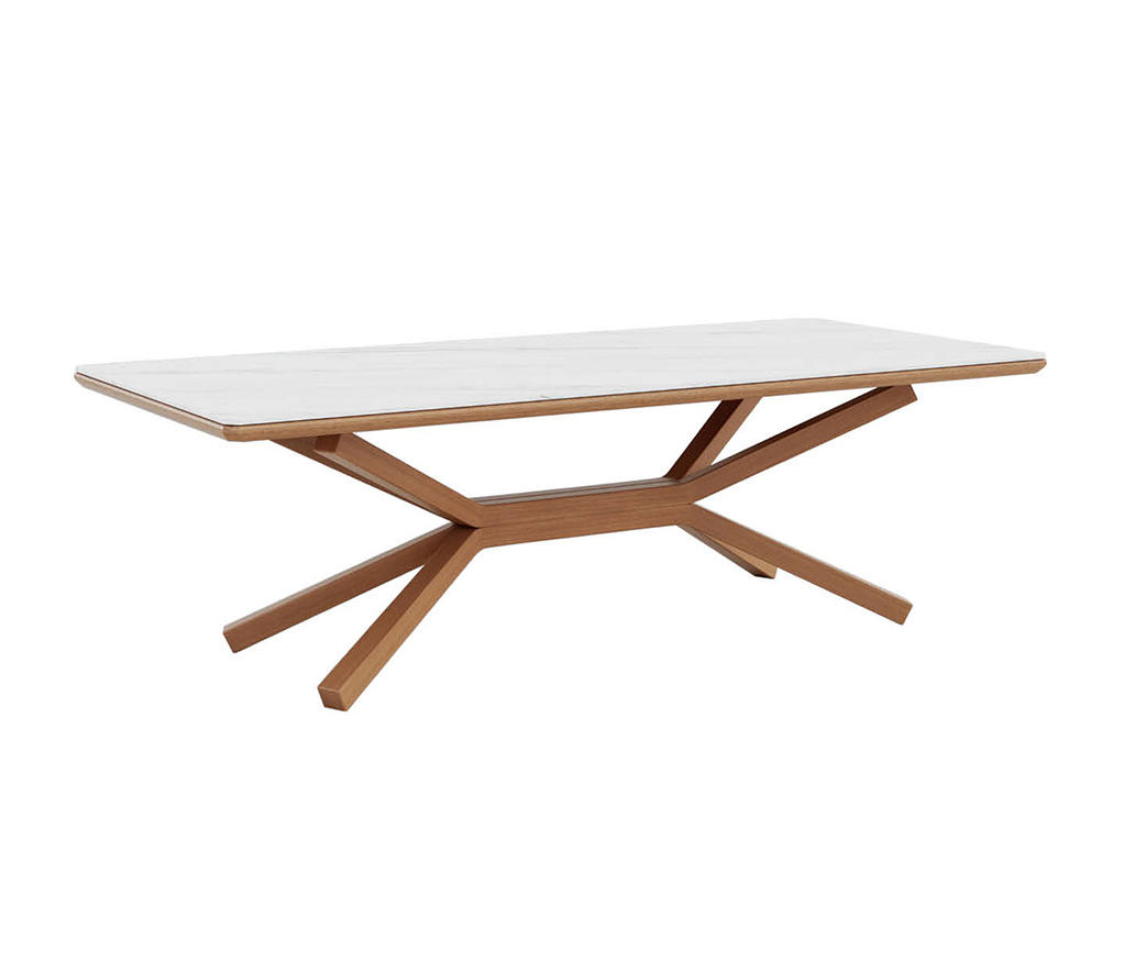 Sumba | SAMOA table Marble White, 240 x 100 cm | Architonic