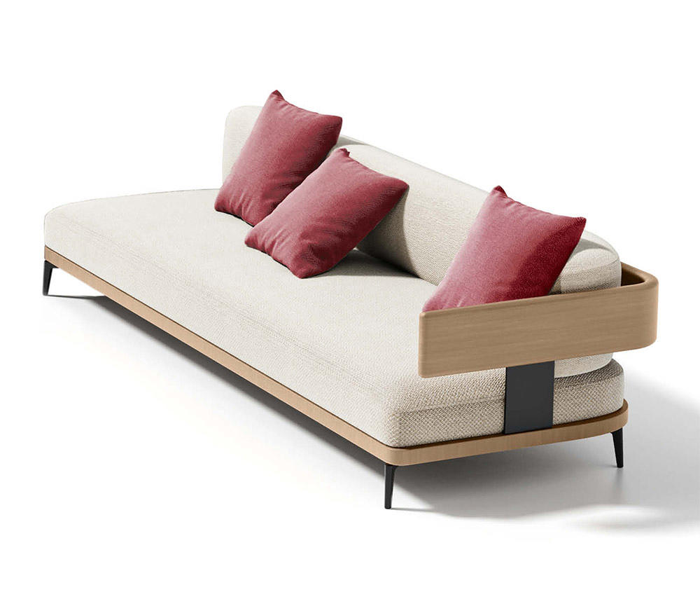 Surf | lounge sofa garden furniture set, 2 pieces - with lounge & cuddly cushions | Architonic