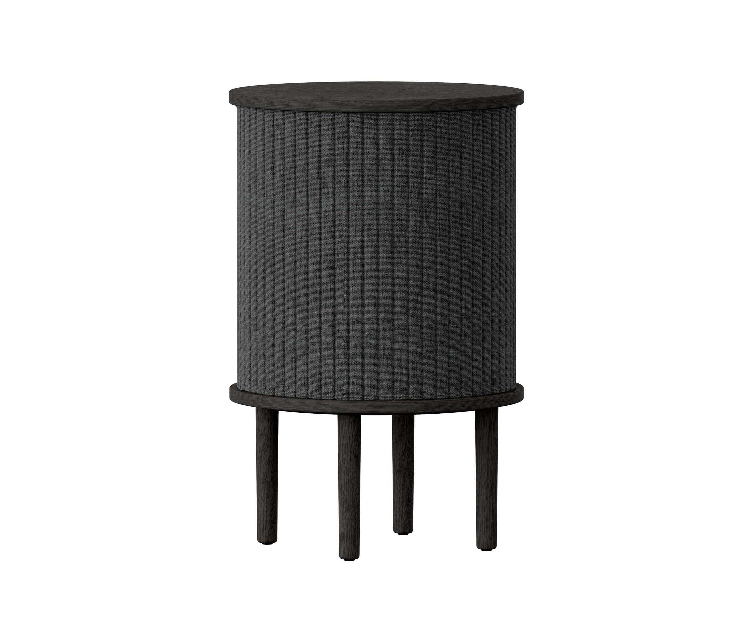 Audacious | side table, black oak, shadow | Architonic