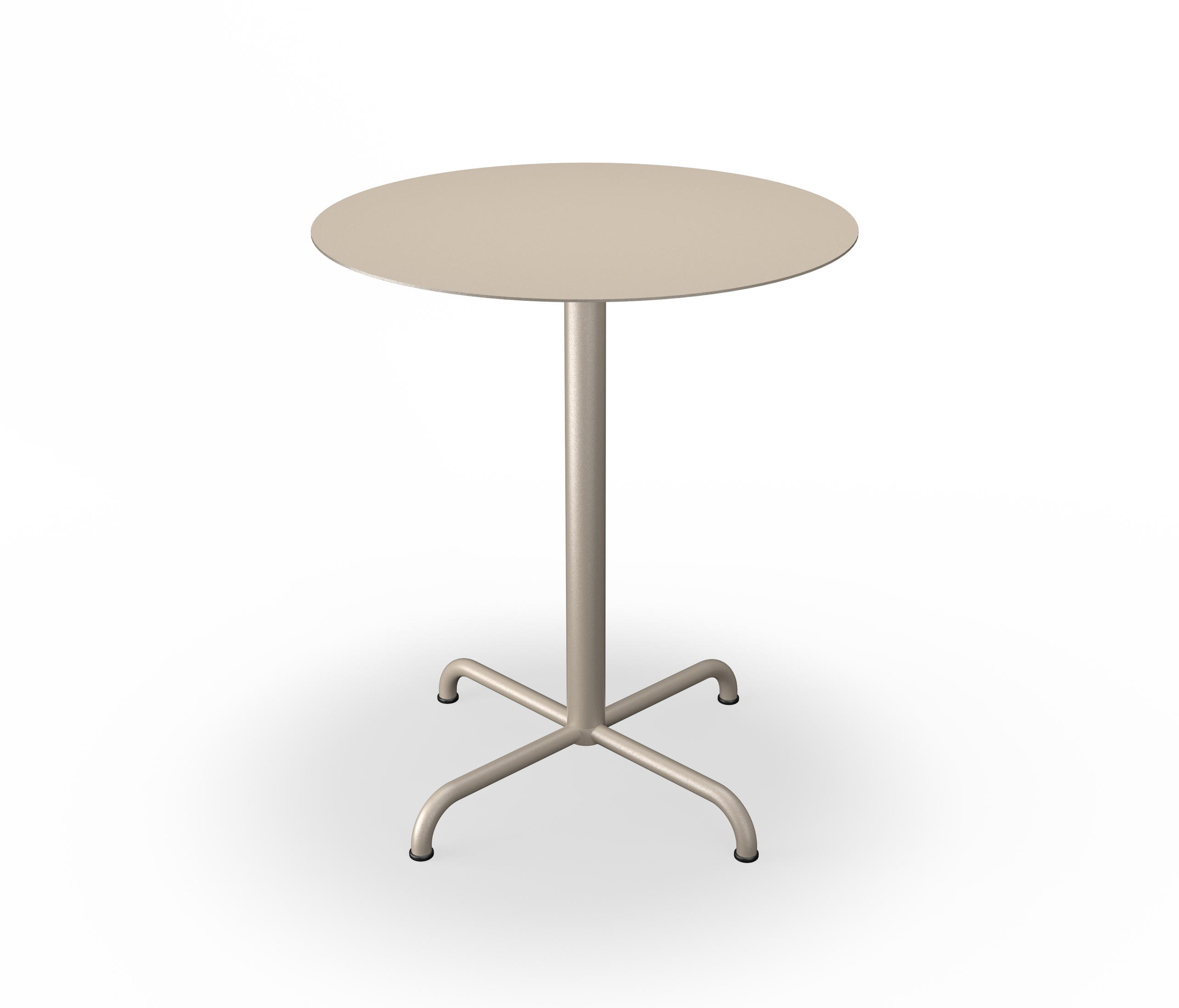 PICO Café table with 4 star base, Ø64 cm | Architonic