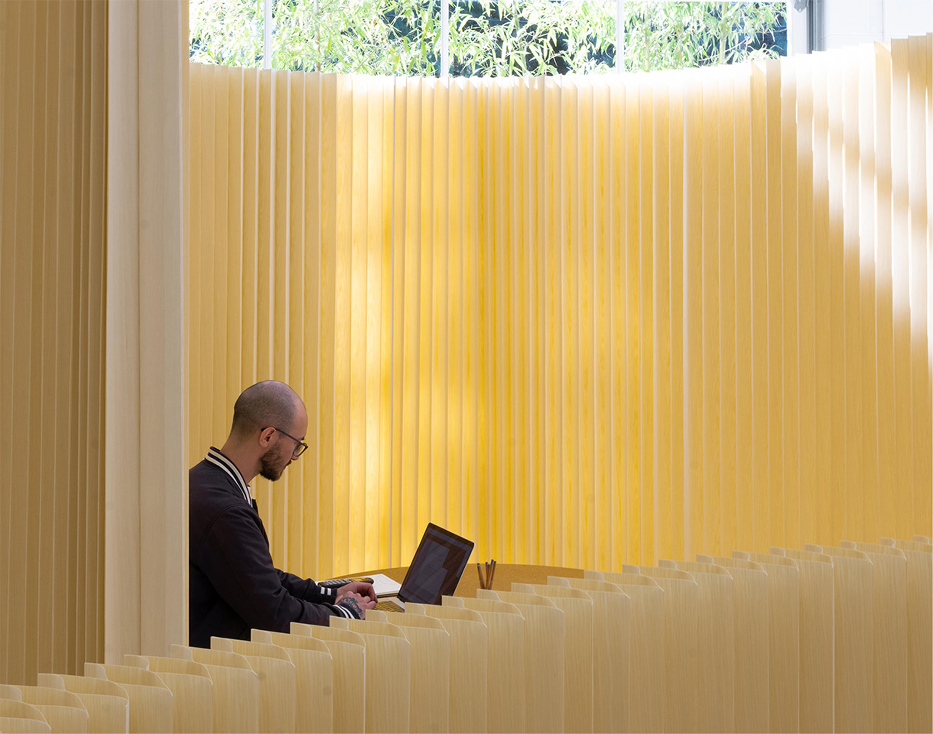 wood softwall + softblock | modular acoustic room divider | Architonic
