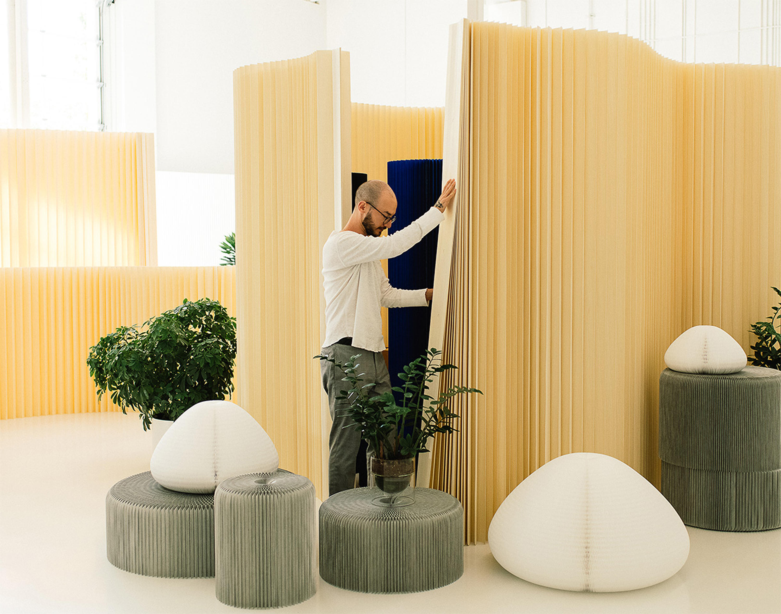 wood softwall + softblock | modular acoustic room divider | Architonic