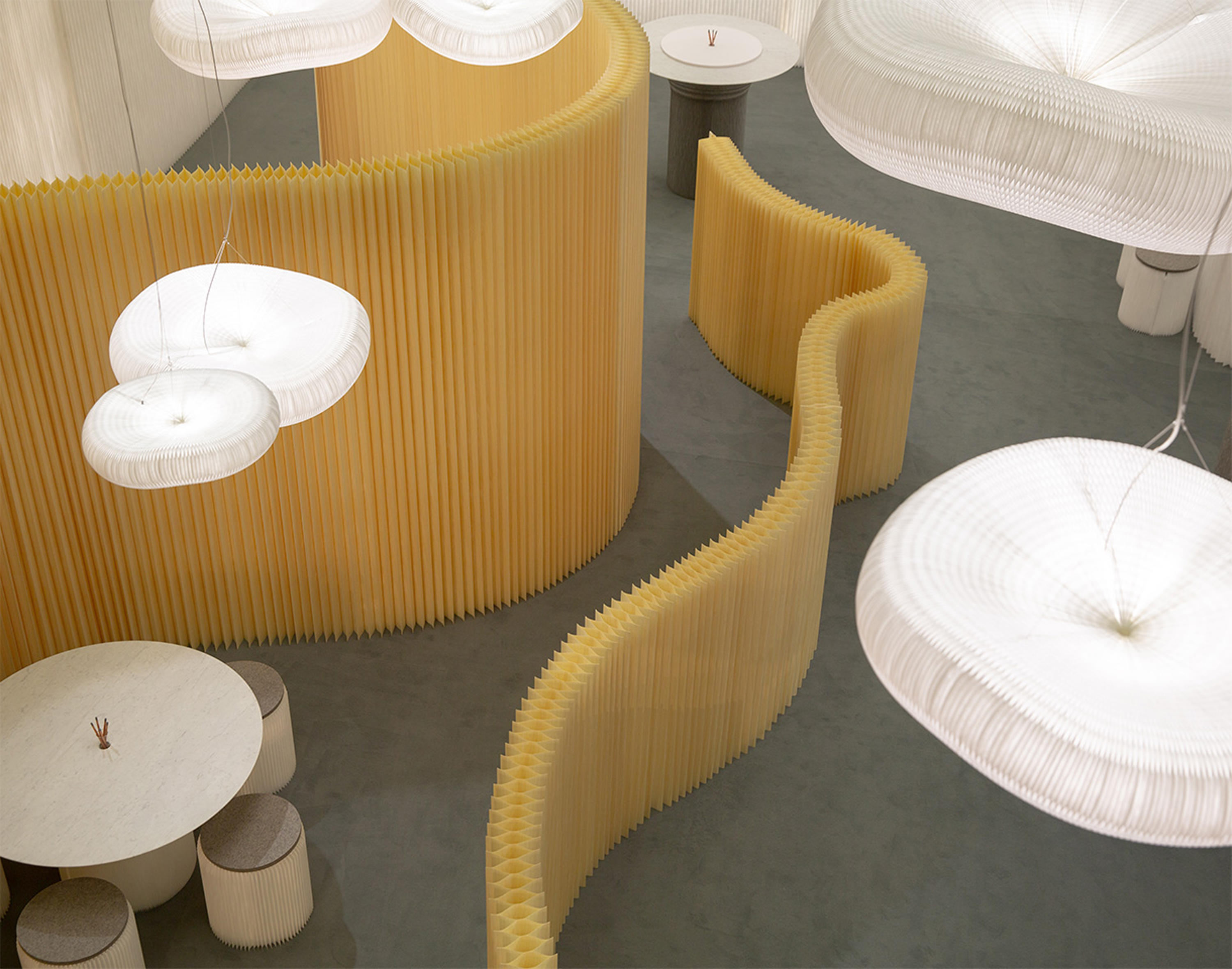 wood softwall + softblock | modular acoustic room divider | Architonic