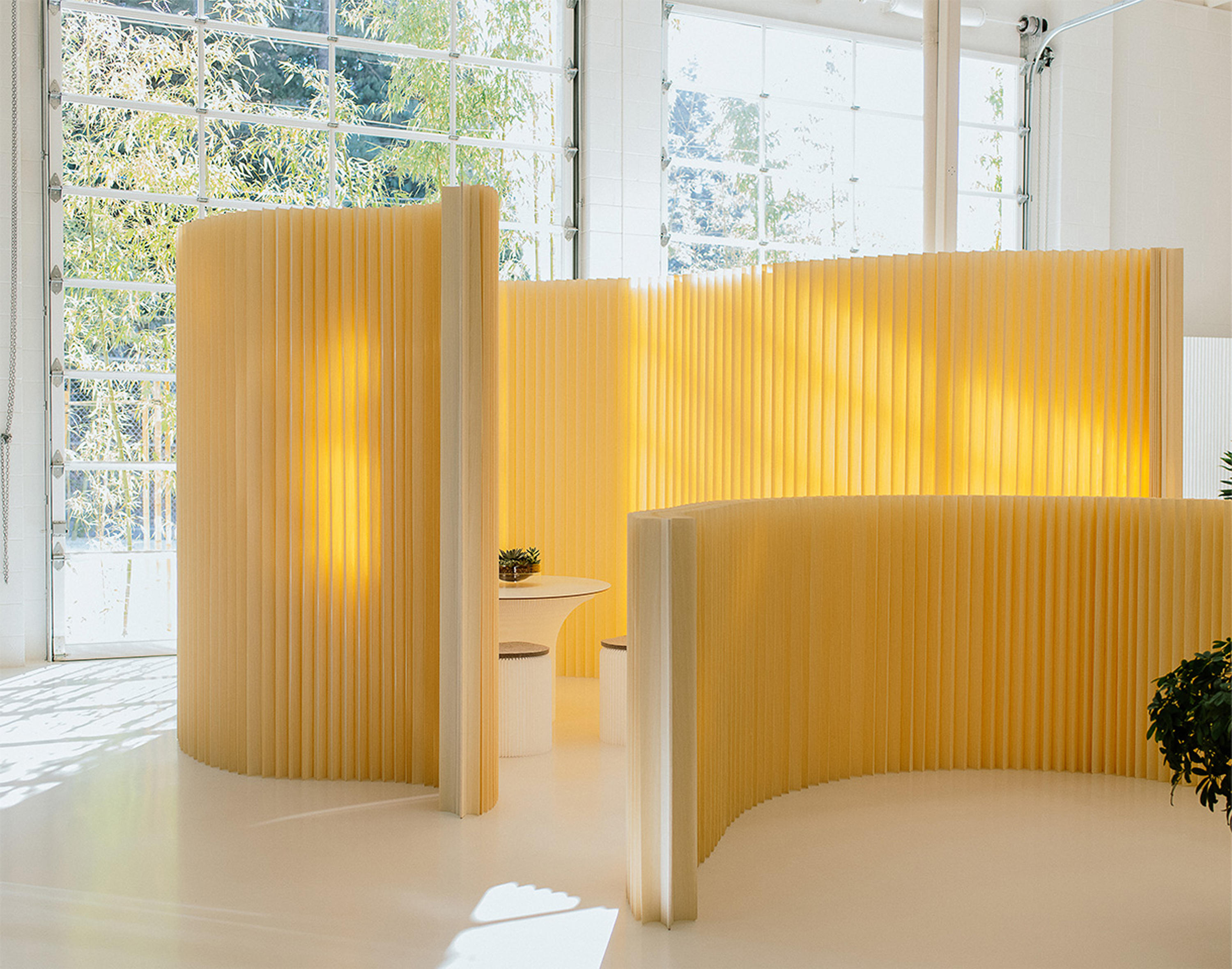 wood softwall + softblock | modular acoustic room divider | Architonic
