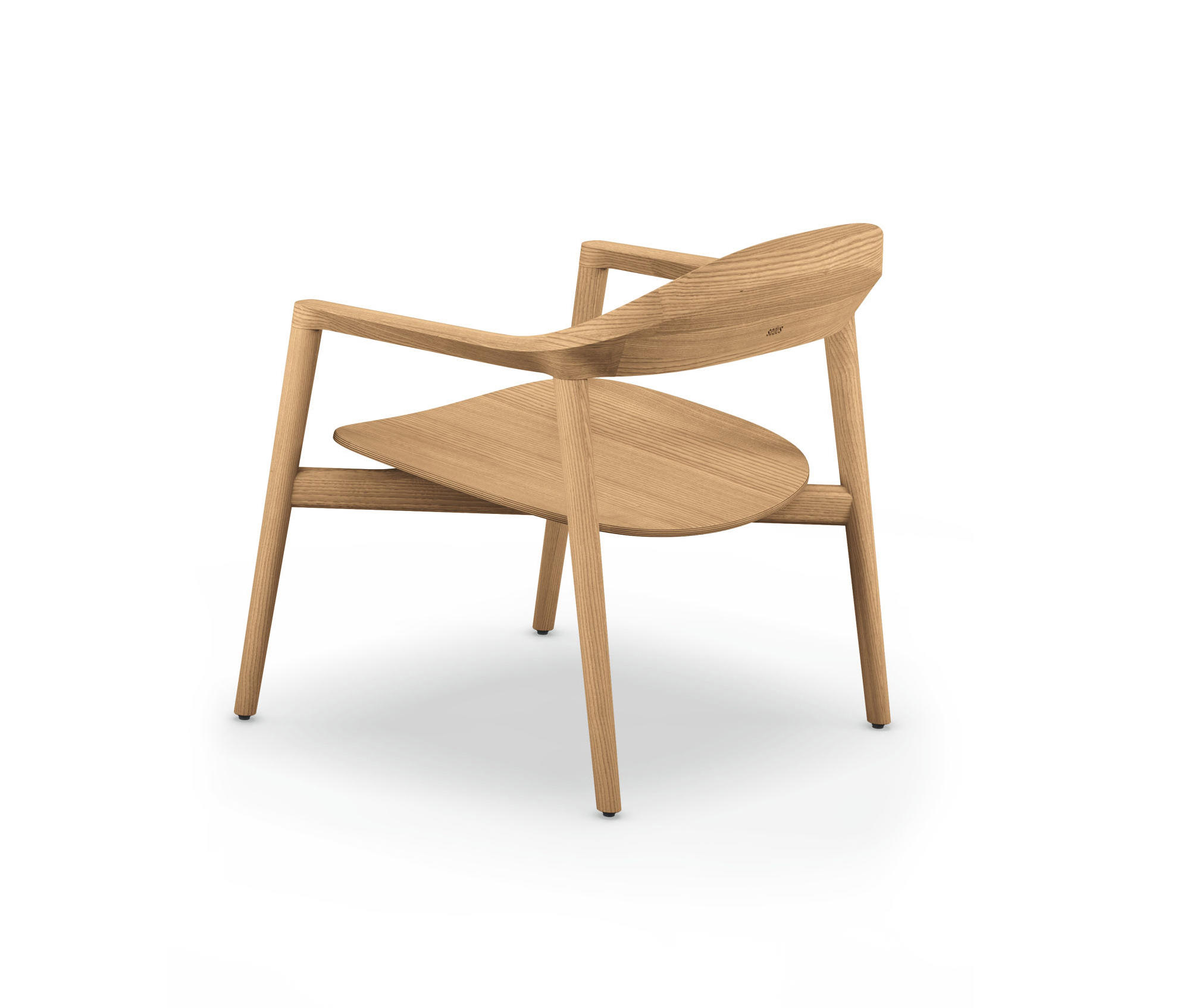 se:café wooden lounge chair | Architonic