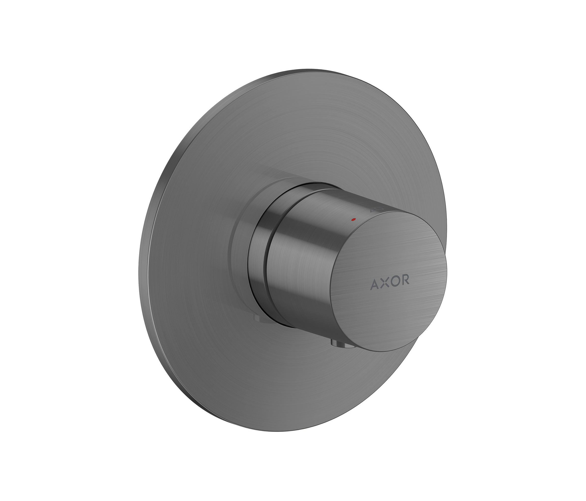 AXOR One Thermostat for concealed installation I Brushed Black Chrome ...