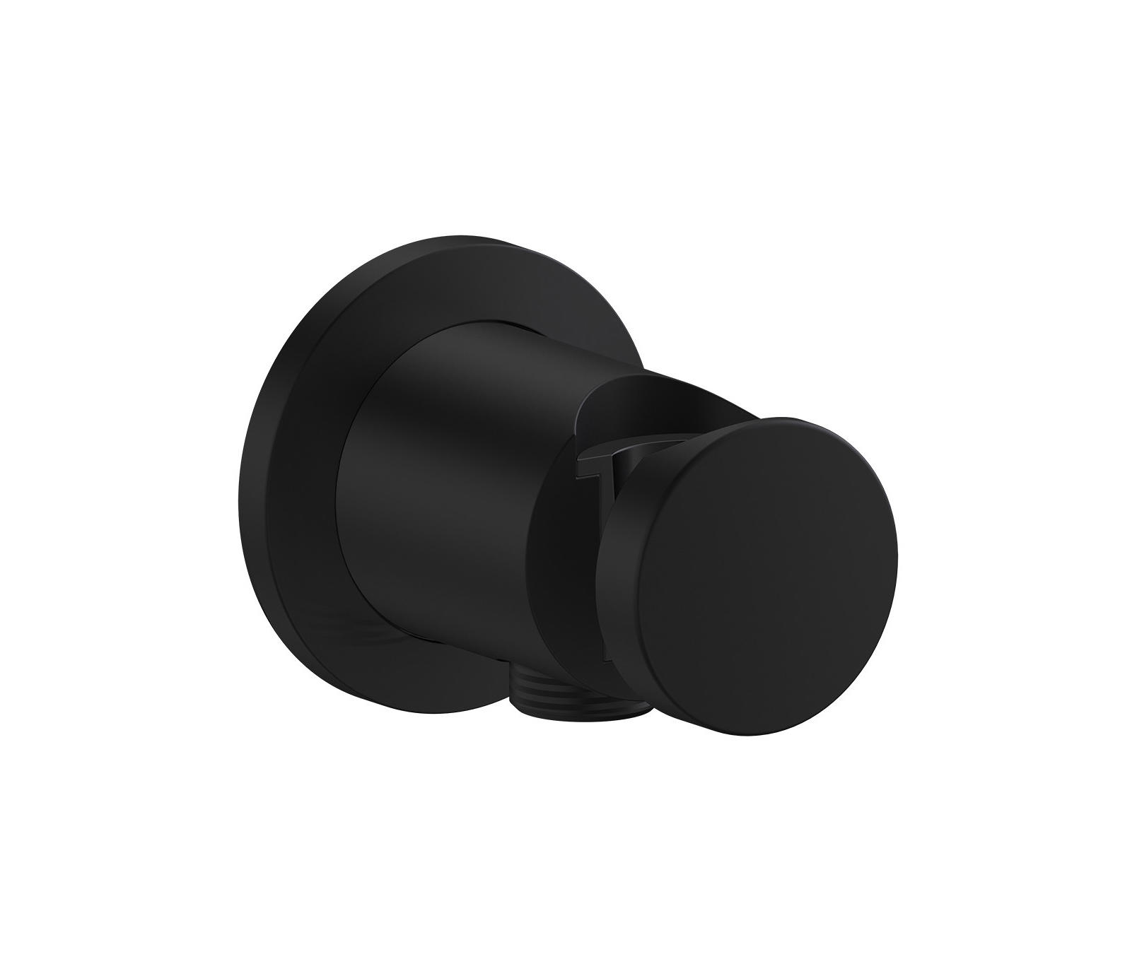 AXOR One Porter unit round I Matt Black | Architonic