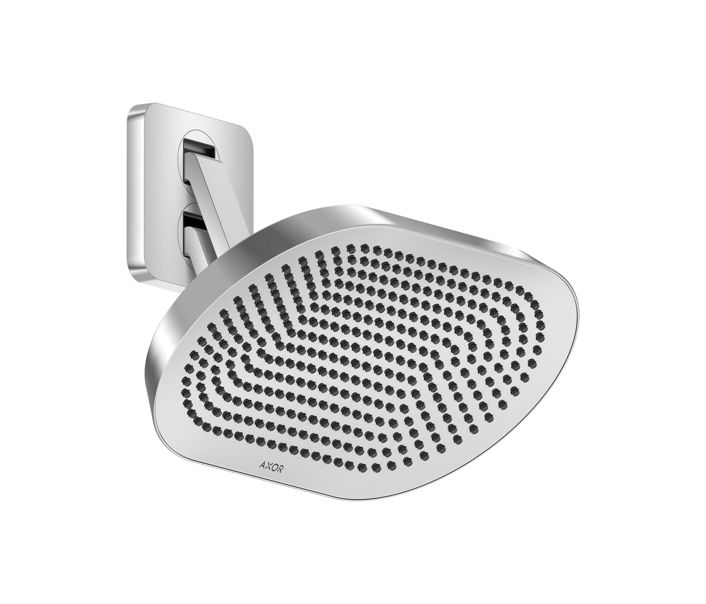 AXOR ShowerSphere Overhead shower 370/220 2jet EcoSmart with adjustable ...