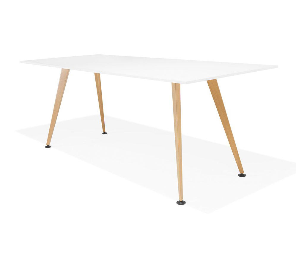 Comta rectangular bar table with wooden legs | Architonic