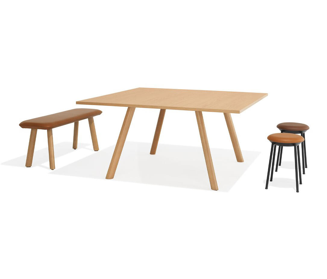 Creva square/rectangular table, without or with top joint | Architonic