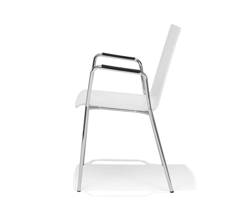 Duo chair on 4 metal legs | Architonic