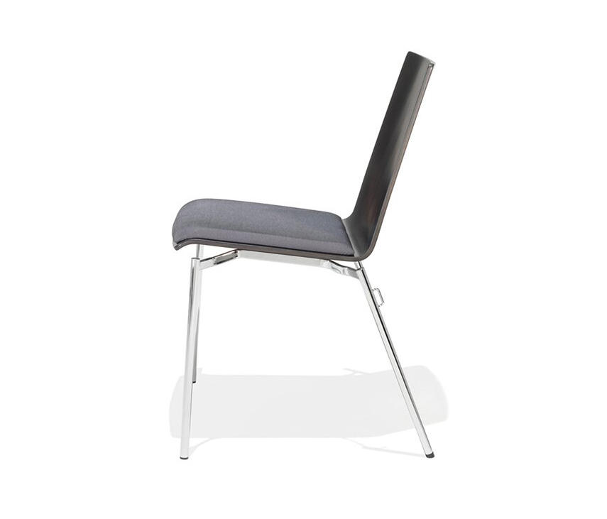 Duo chair on 4 metal legs, integrated frame linking | Architonic