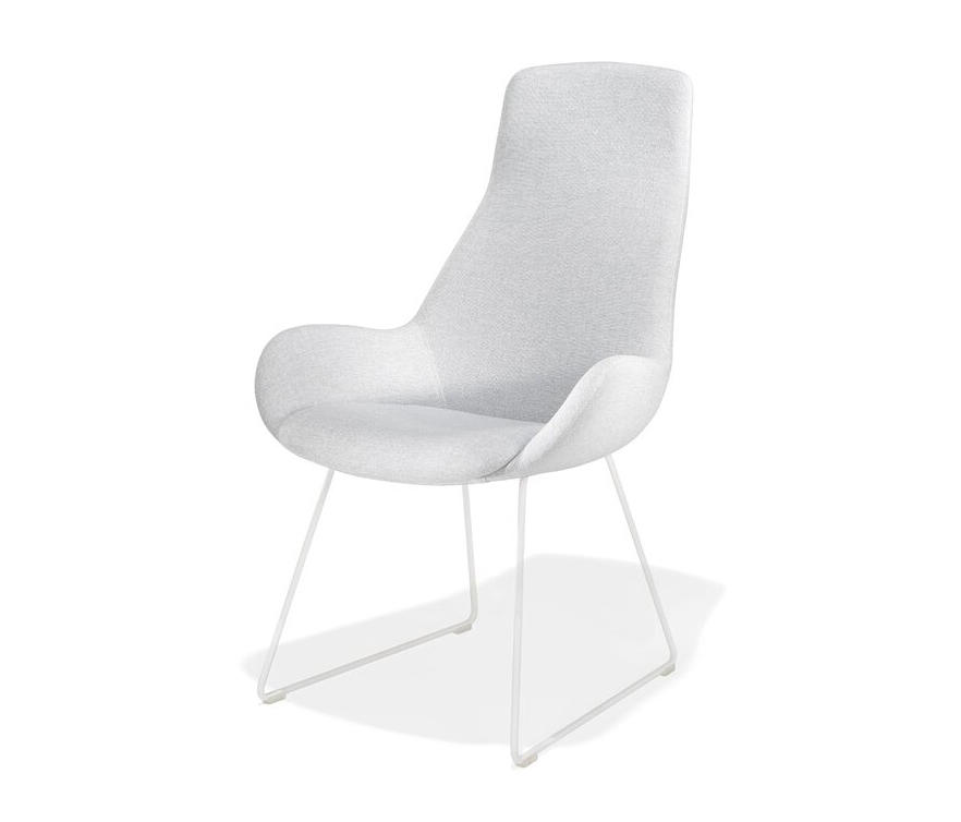 Lupino armchair metal sled base | Architonic