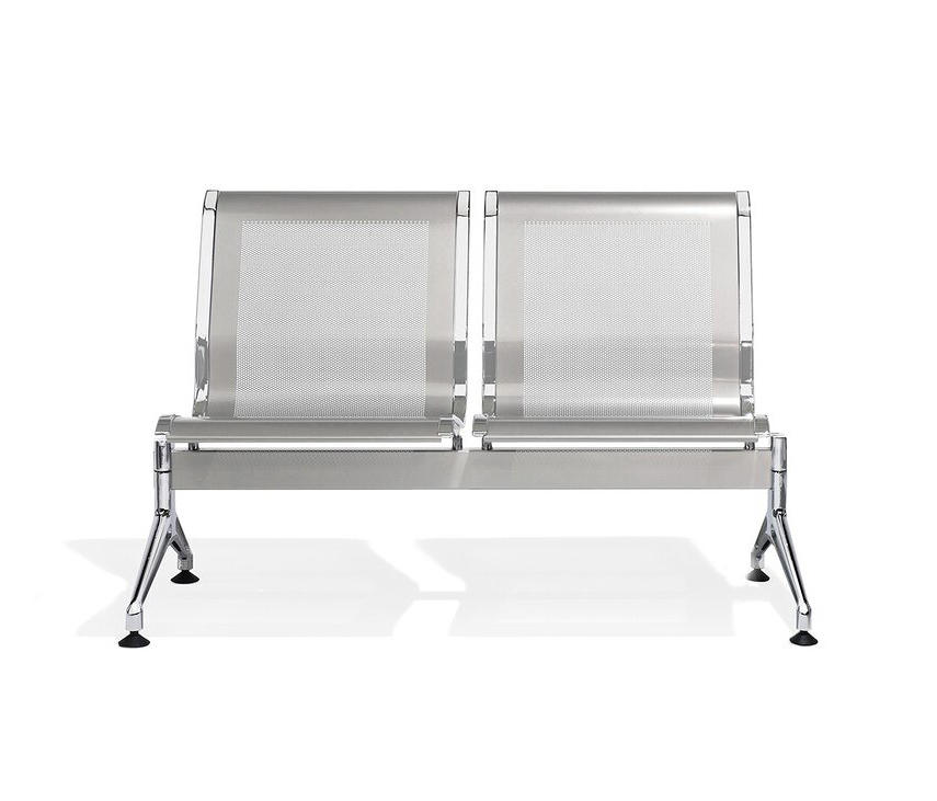 Terminal 2-seater, 3-seater, 4-seater bench, metal seat shells | Architonic