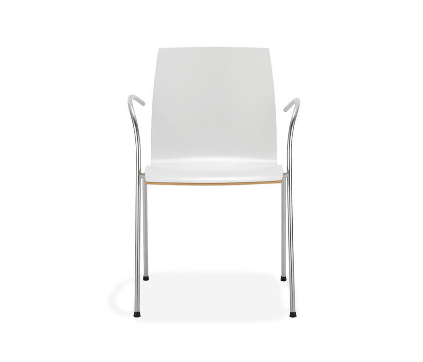 Trio Stuhl auf 4 Metallfüßen | Architonic