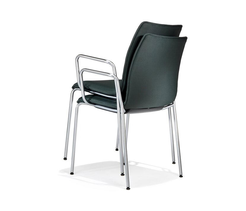 uni_verso chair on 4 metal legs, plywood seat shell | Architonic