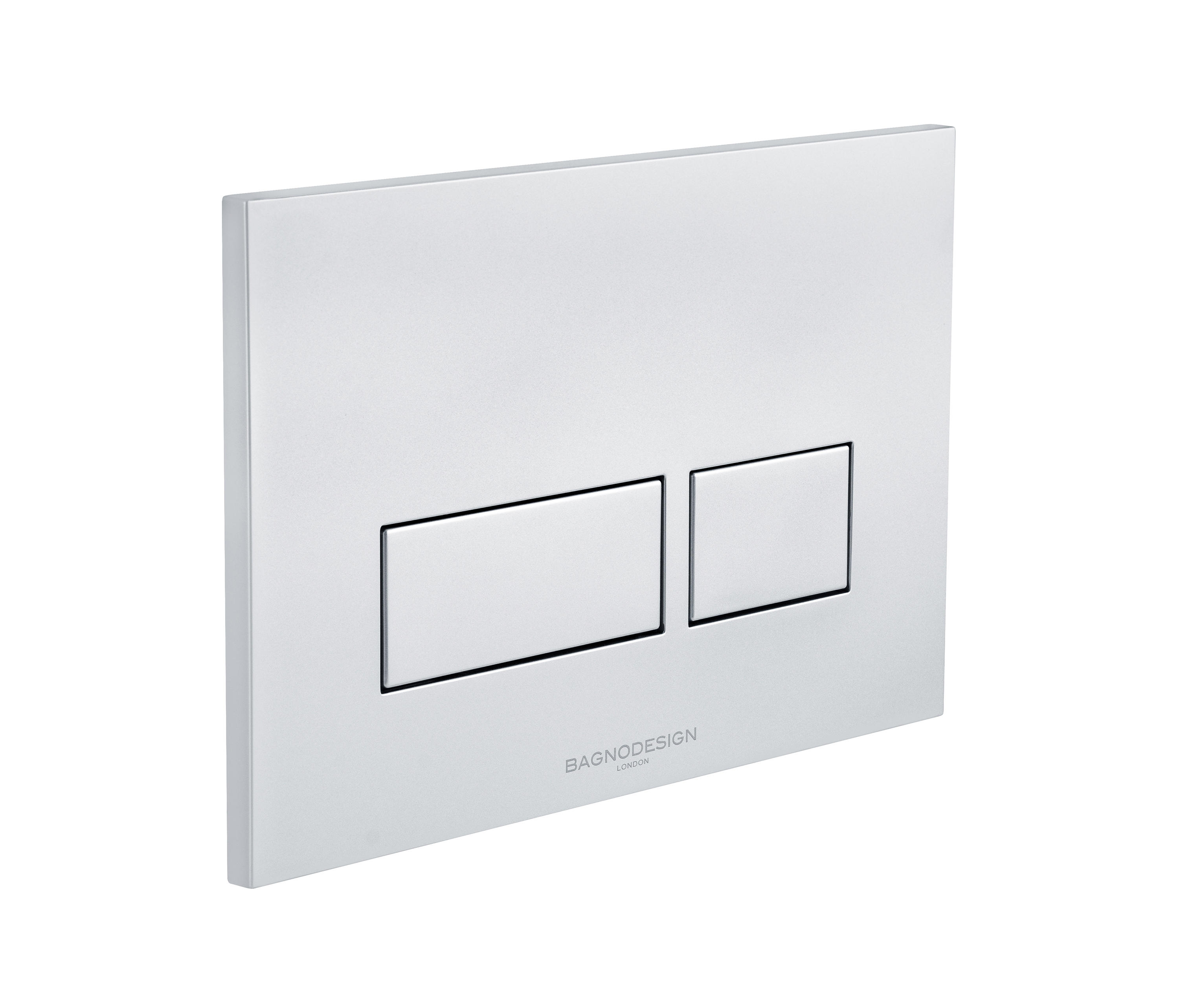 Dual Flush Plate with Rectangle Buttons | Architonic
