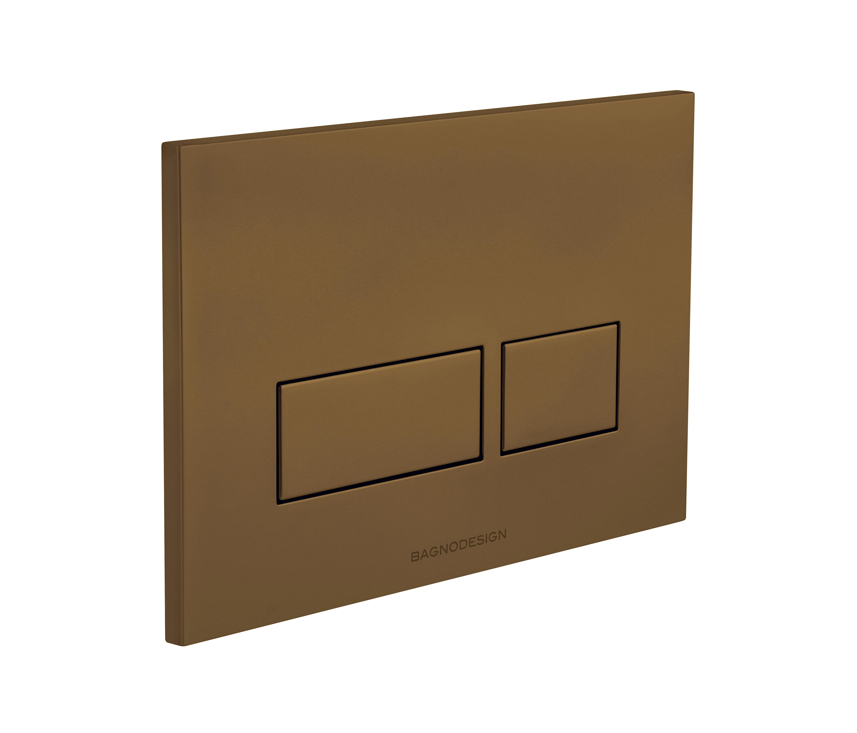Dual Flush Plate with Rectangle Buttons | Architonic