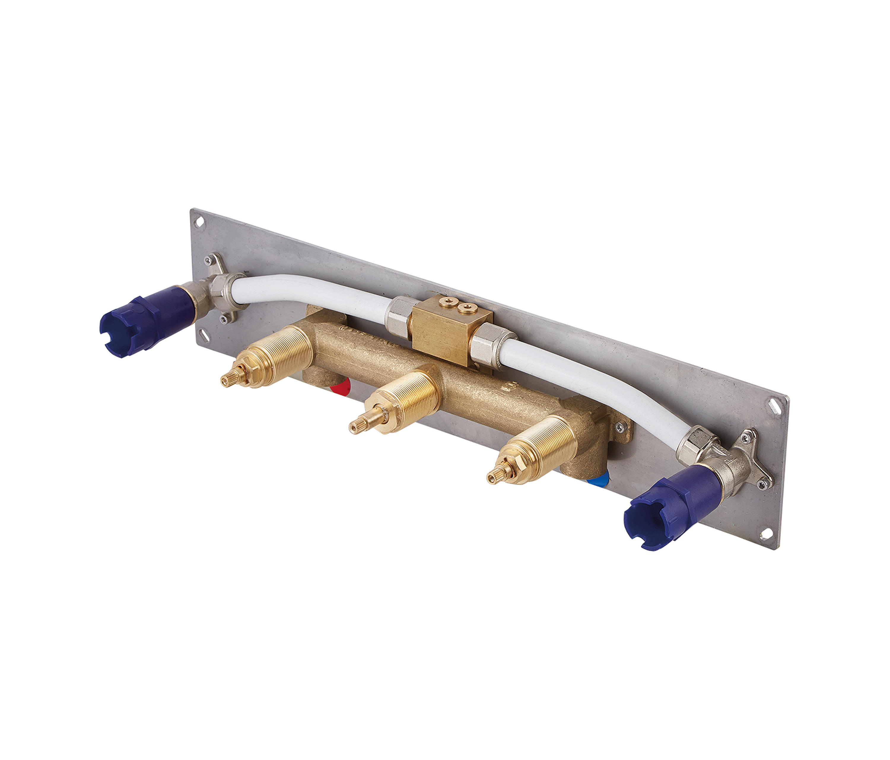 Universal Concealed Part For Wall Mounted 5 Hole Bath Shower Mixer ...