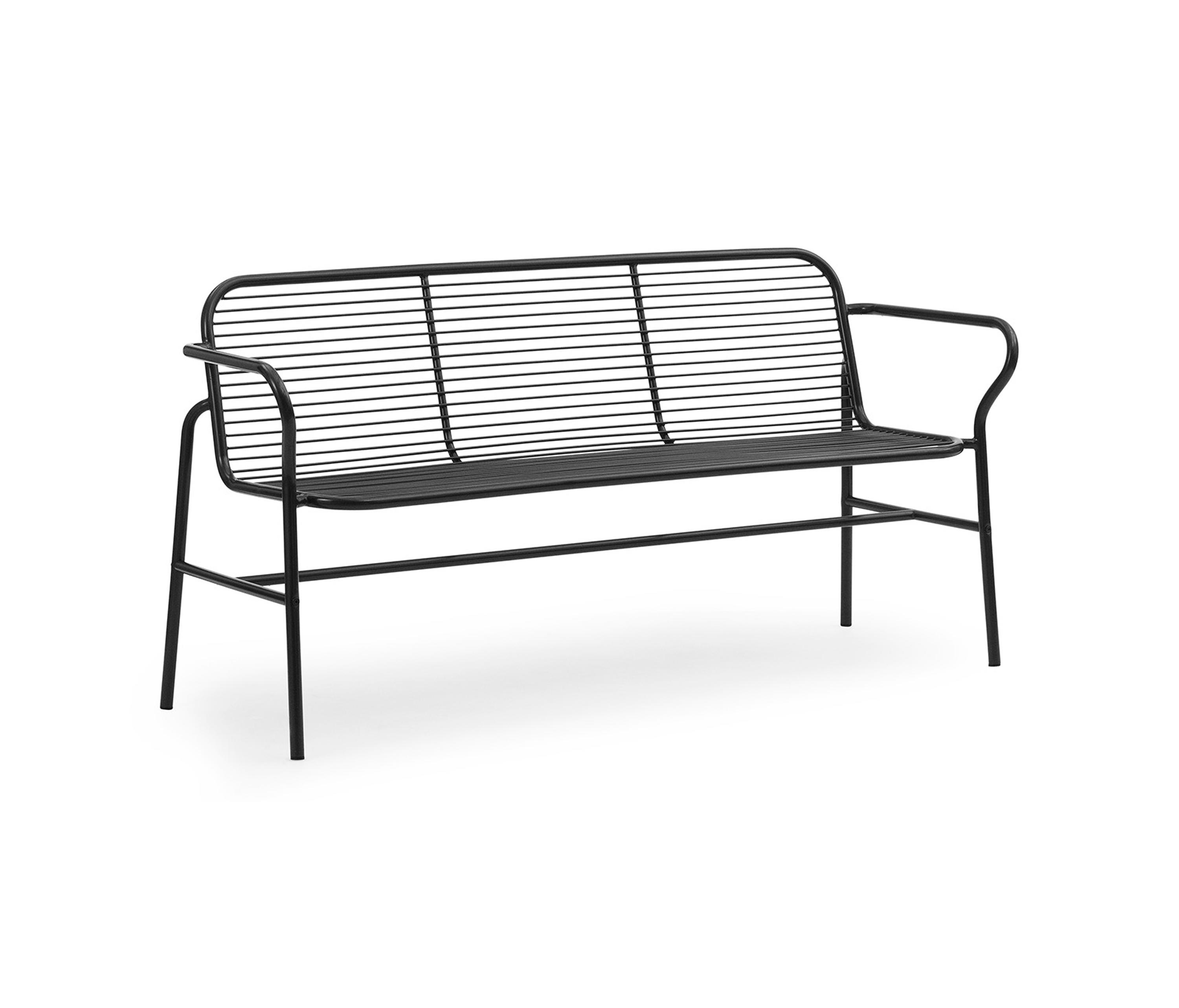 Vig Dining Bench - Black | Architonic