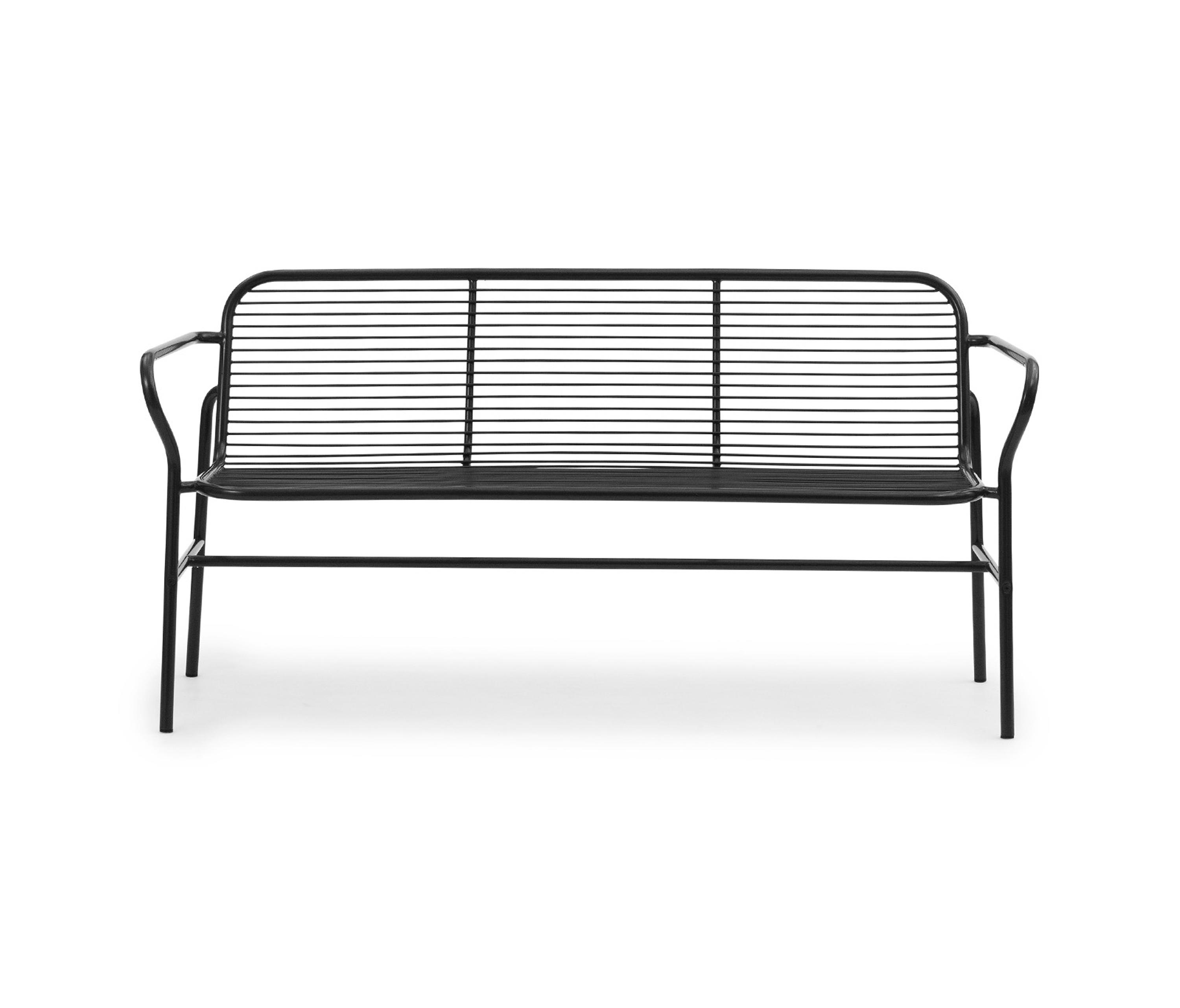 Vig Dining Bench - Black | Architonic