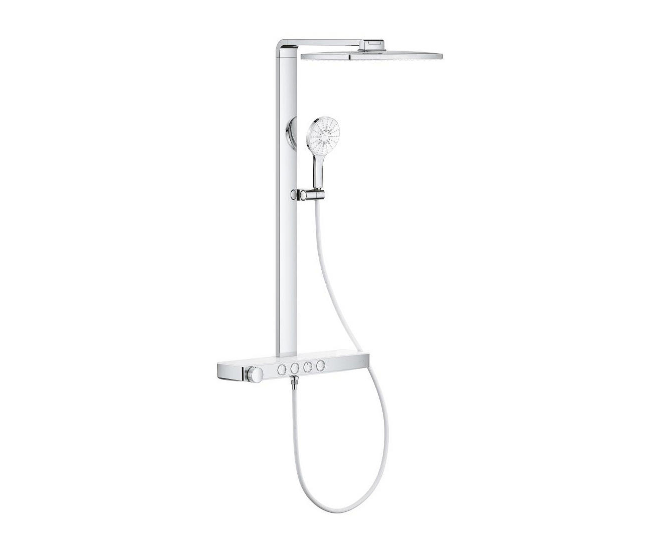 Rainshower Aqua Pure Shower system with thermostat for wall mounting ...
