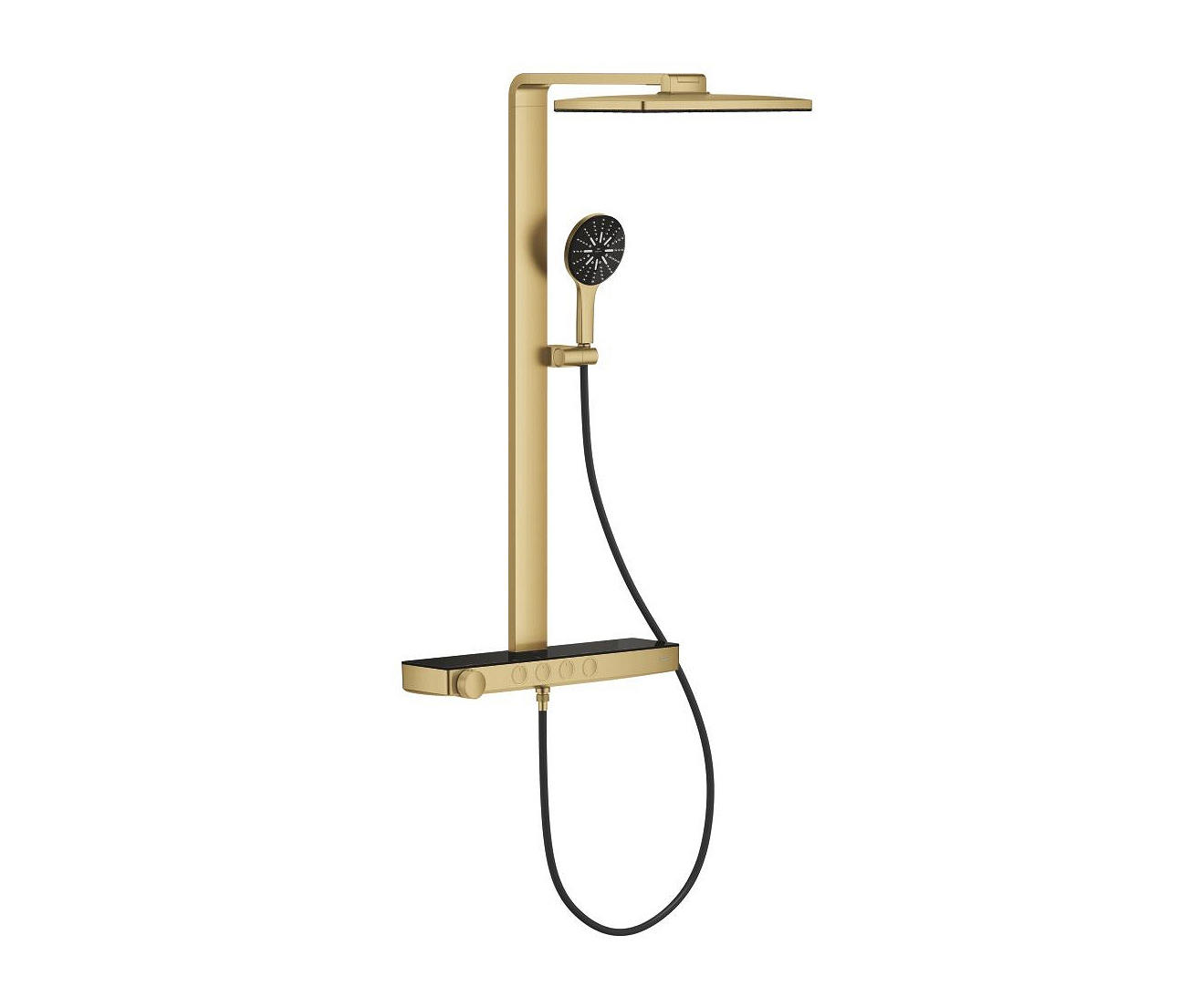 Rainshower Aqua Pure Shower system with thermostat for wall mounting ...