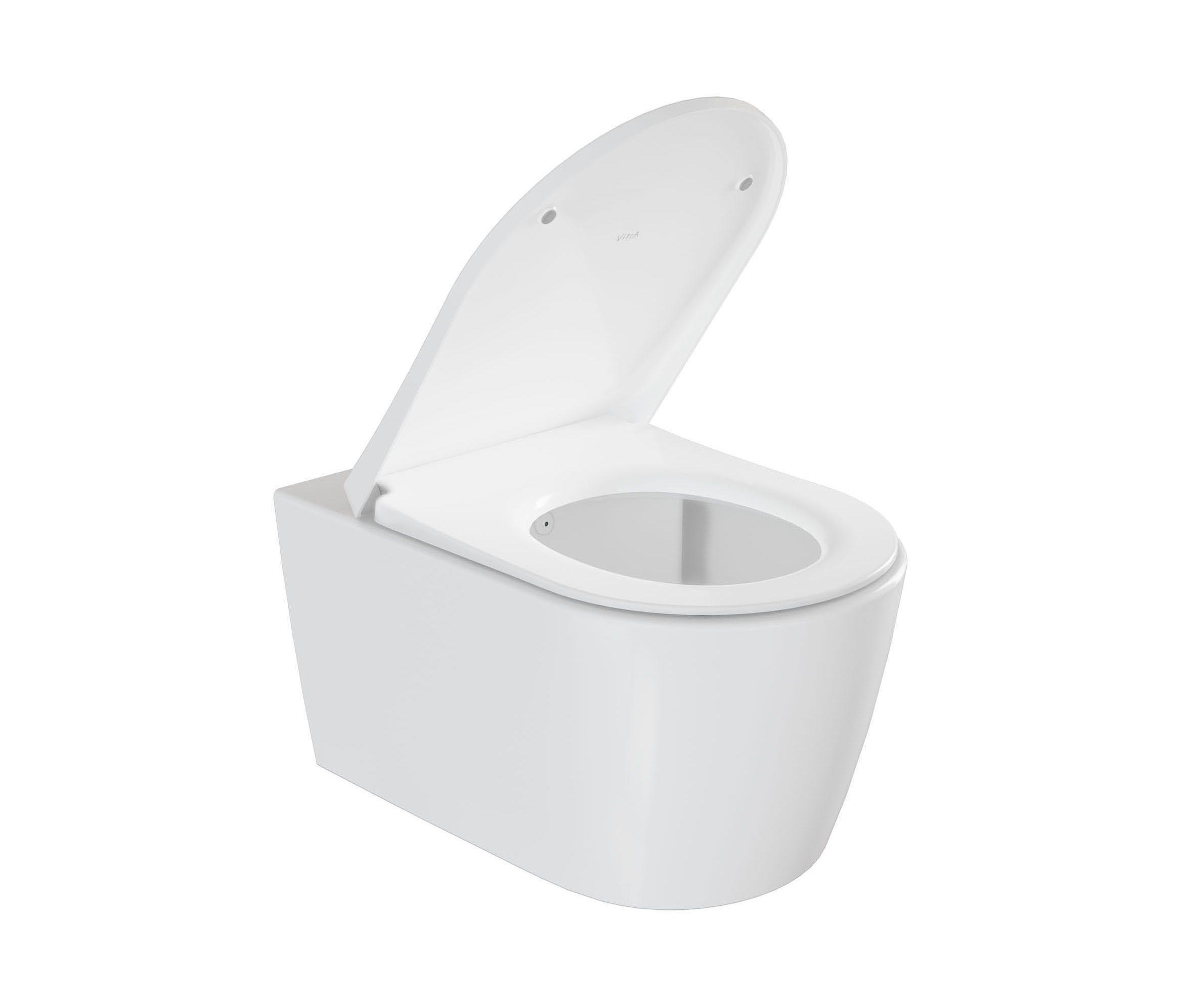QuantumFlush wall-hung WC pan, 56 cm Hidden fixation, clean | Architonic