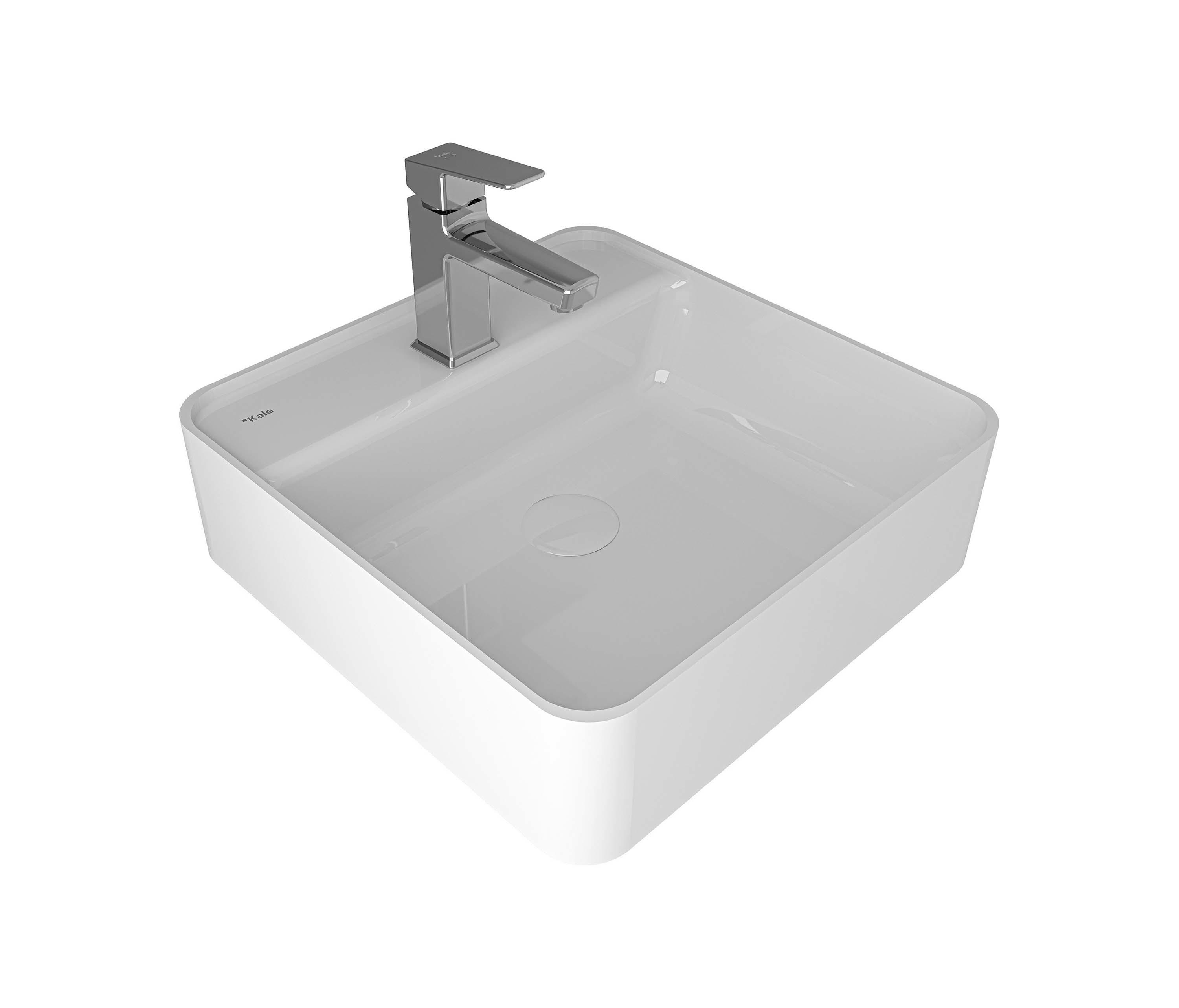Smartedge Square Washbasin 45X45 cm | Architonic