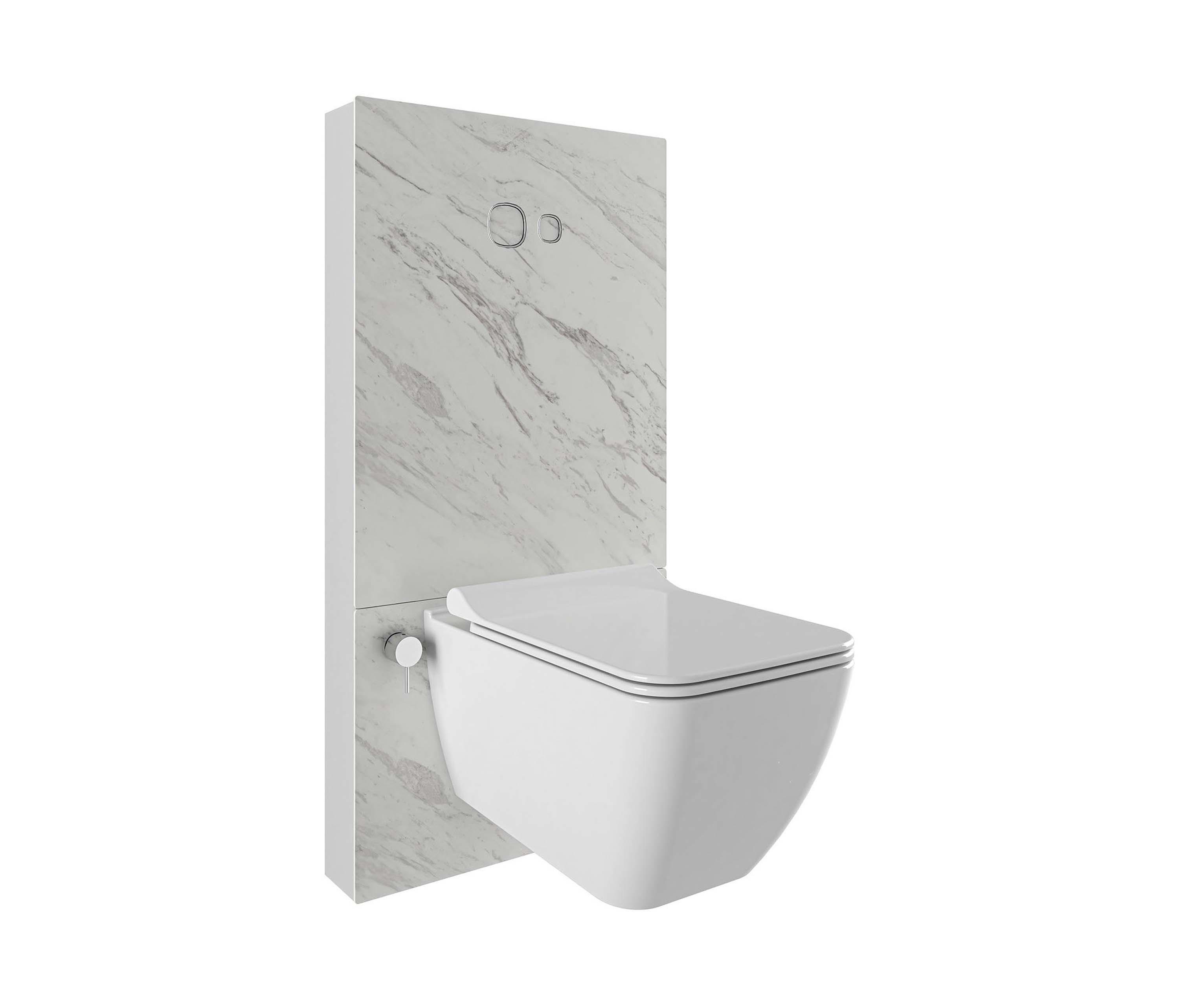 Trono Monoblock Wall Front Cistern Ksfx Pallisandro 3/6L-Wall Hung WC ...