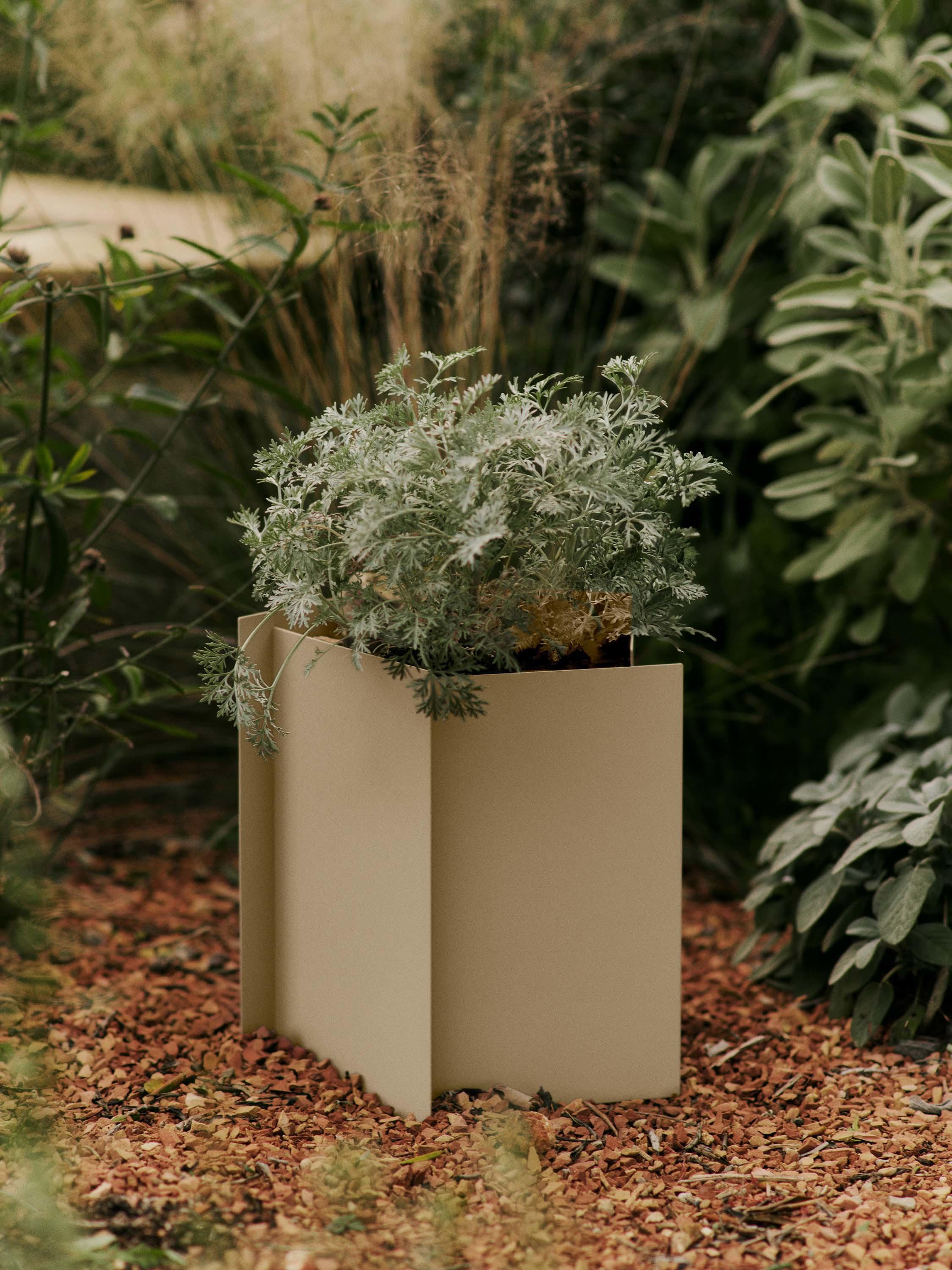 Fragma Planter - H28 - Cashmere | Architonic