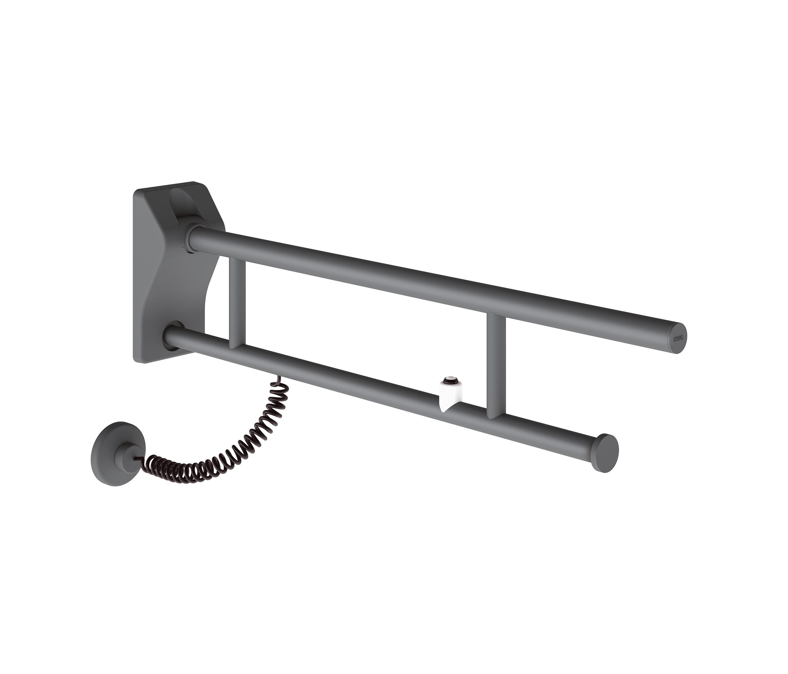 MEDCARE folding support rail with electronic flush actuation | Architonic